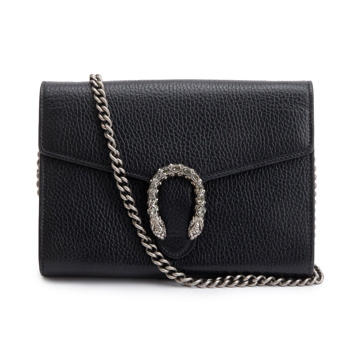 Gucci Black Leather Dionysus Mini Chain Wallet w/ Receipt – Oliver Jewellery