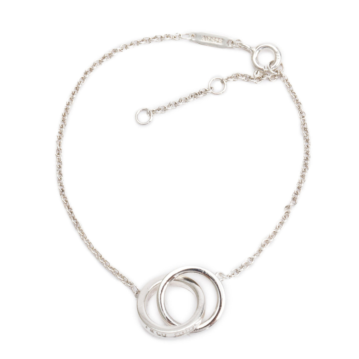 Tiffany & Co. Sterling Silver 1837 Interlocking Circles Chain Bracelet – OLIVER'S