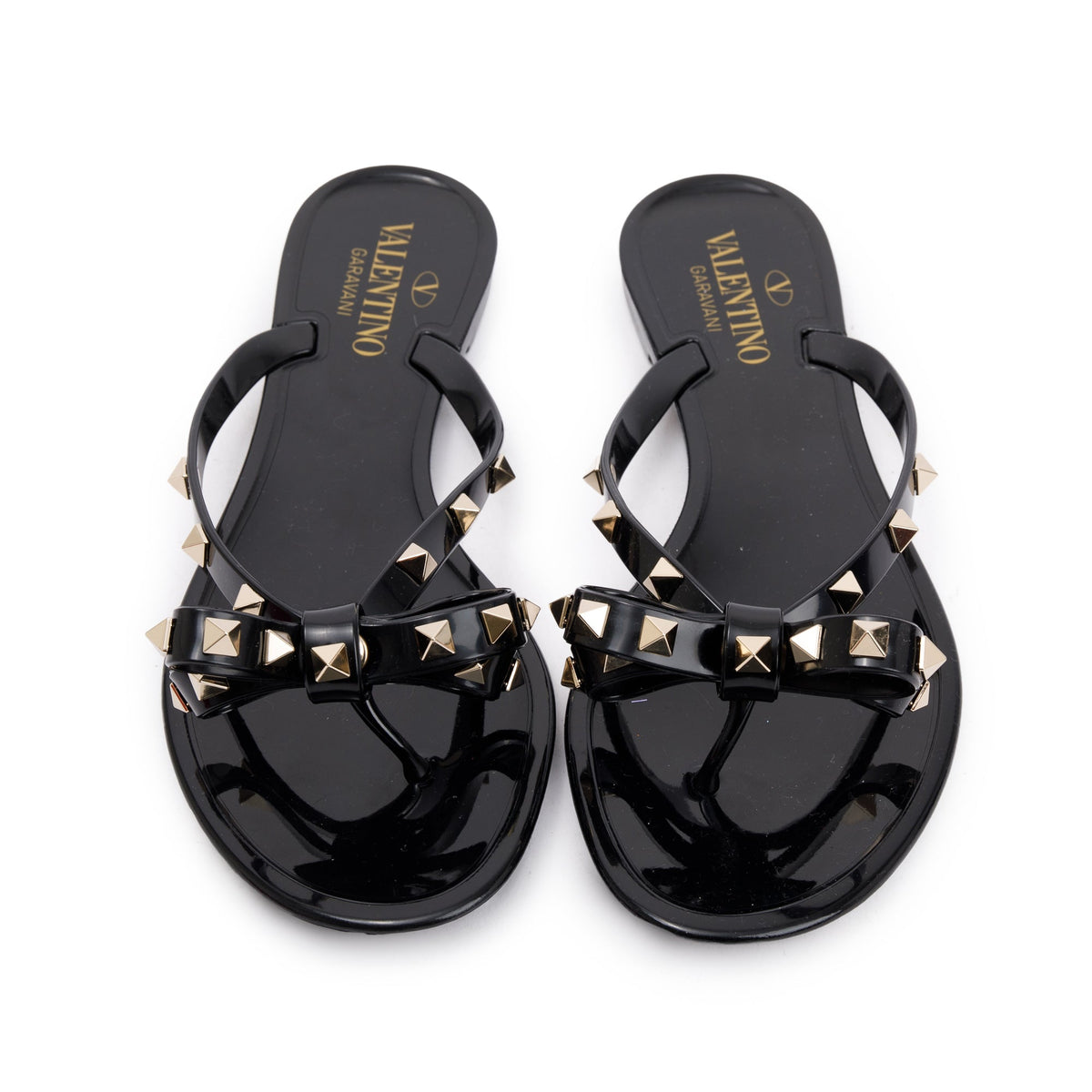 Valentino Jelly Rockstud Sandals