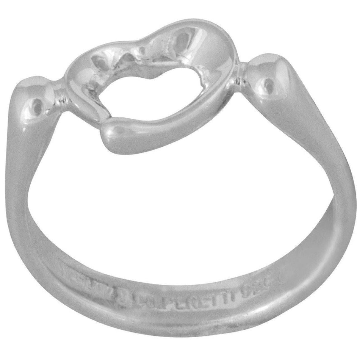 Tiffany & Co. Elsa Peretti Open Heart Mini Ring – Oliver Jewellery