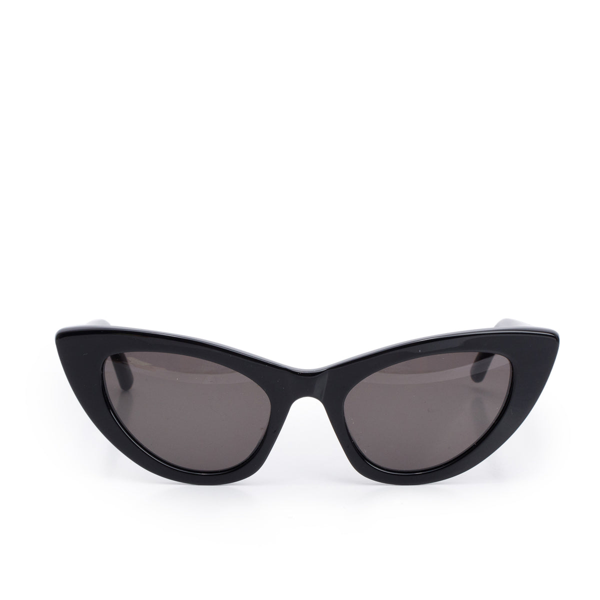 Saint Laurent SL 213 Lily Black Acetate Cat Eye Sunglasses w/ Case ...