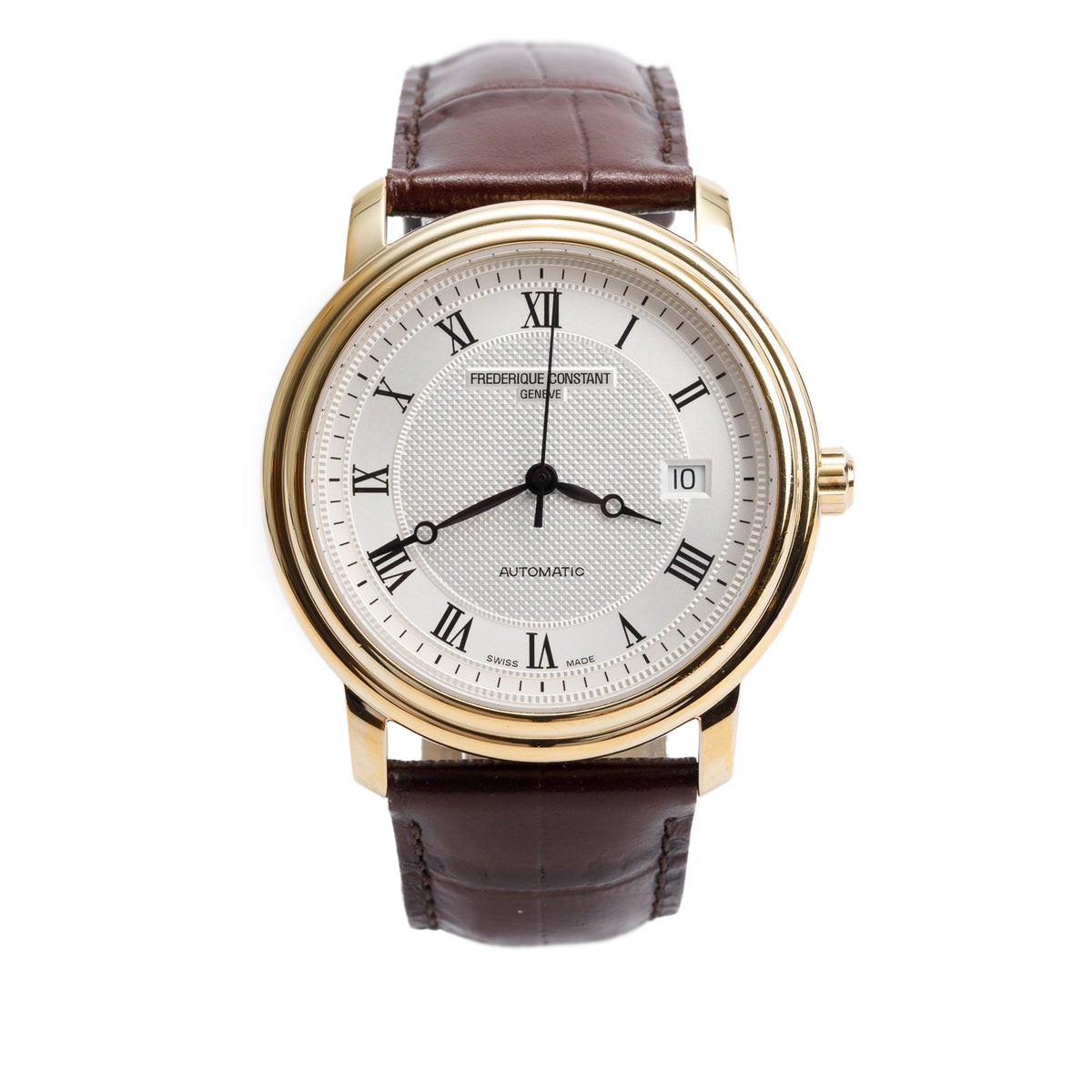 Frederique Constant Gold-Plated Stainless Steel Classic 40 MM Automati ...