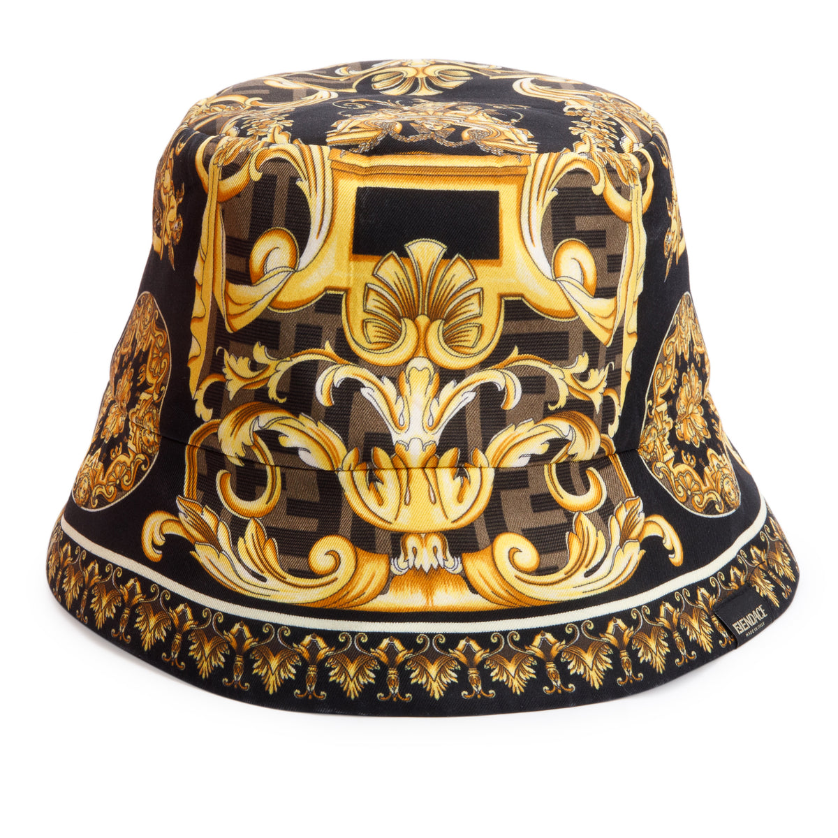 Fendi x Versace Fendace Silk Bucket Hat, Size S 57 – OLIVER'S