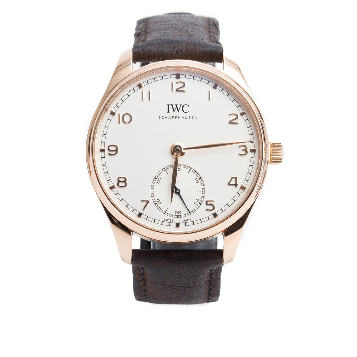 IWC 18k Rose Gold Portuguese 40 MM Automatic Watch IW358306 – OLIVER'S