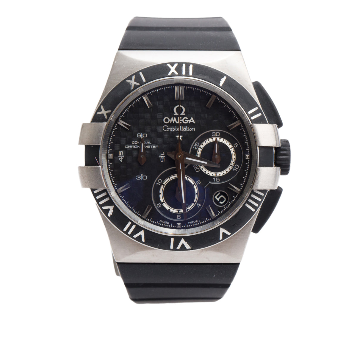 Omega Titanium Constellation Double Eagle Mission Hills World Cup 35 M ...