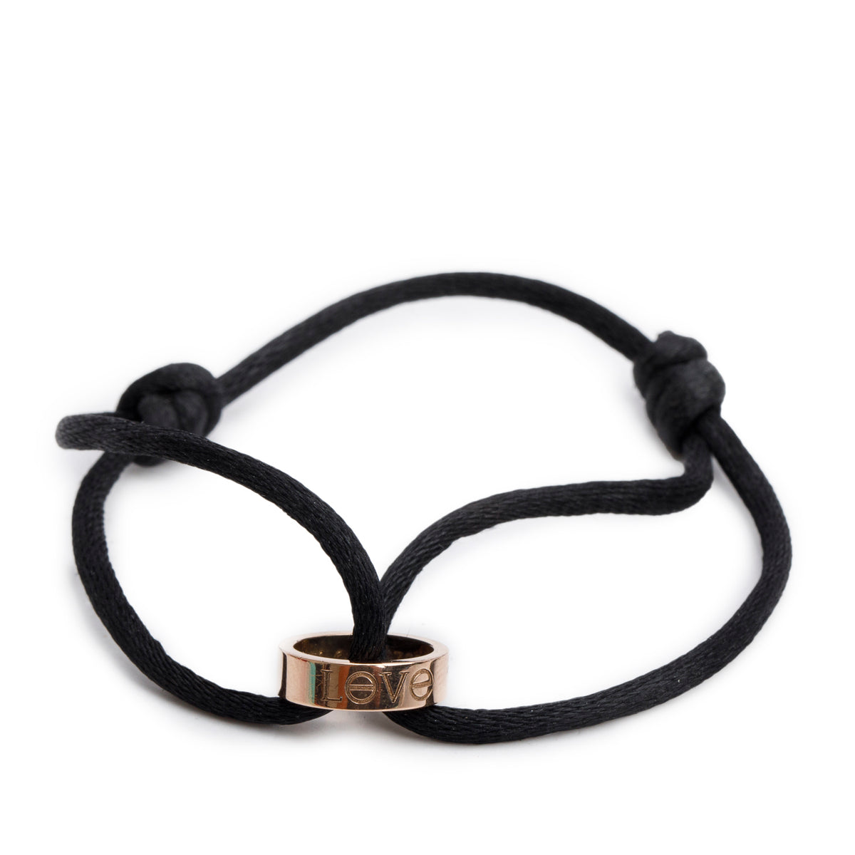 Cartier 18k Rose Gold Love Cord Bracelet w/ Box – OLIVER'S