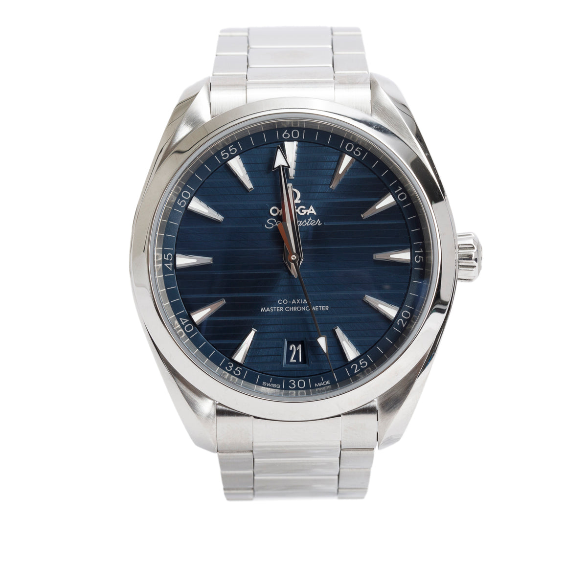 Omega 2022 Stainless Steel Seamaster Aqua Terra Co-Axial Master Chrono ...