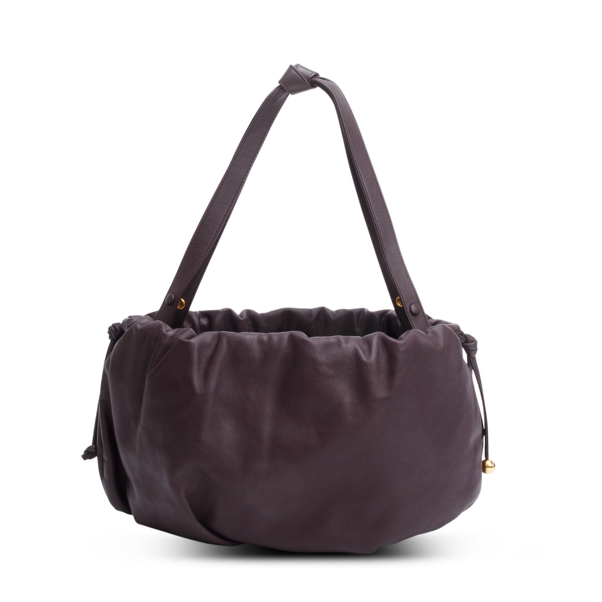 Bottega Veneta Burgundy Nappa Leather The Bulb Bag – OLIVER'S