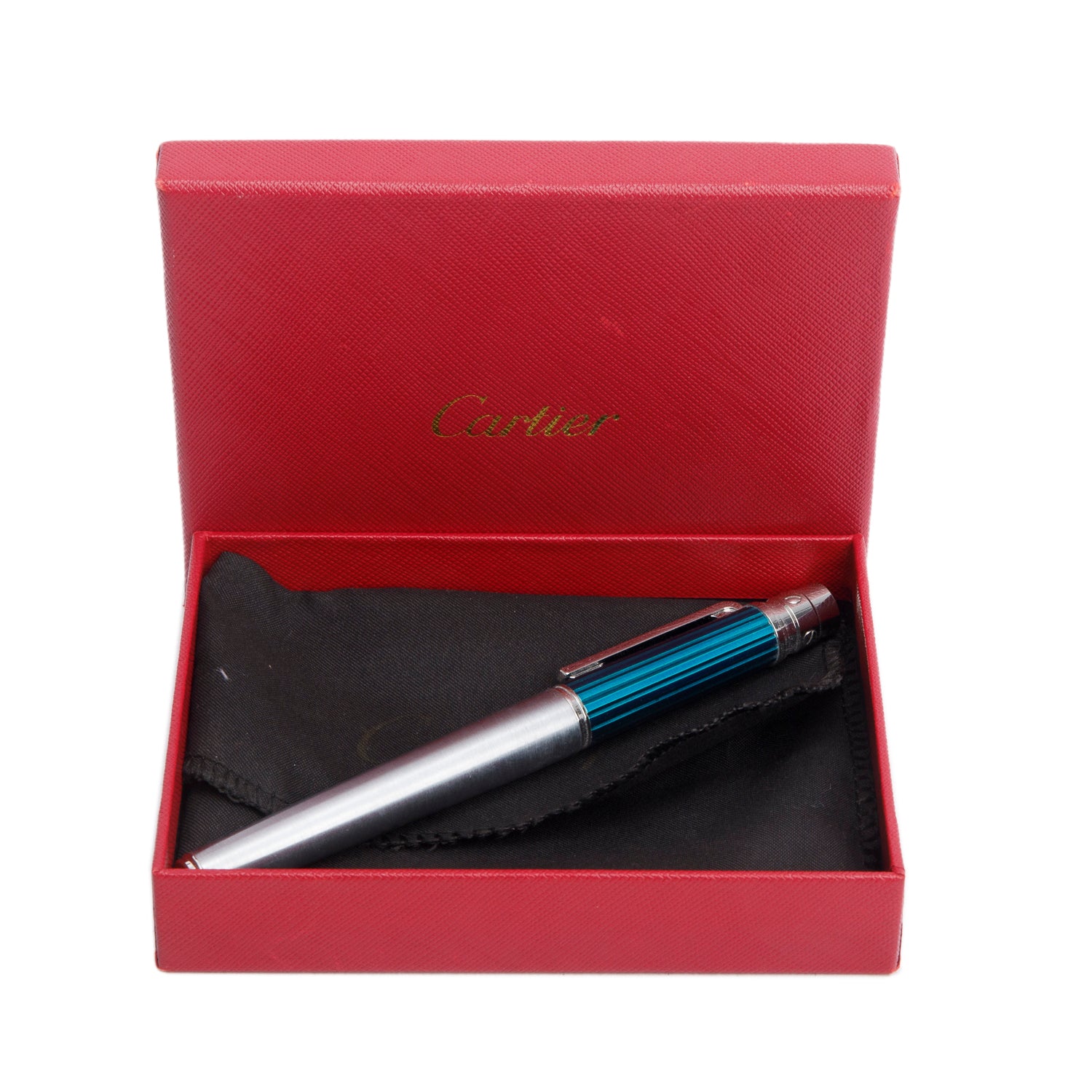 Cartier Santos De Cartier Ballpoint Pen w/ Box – OLIVER'S