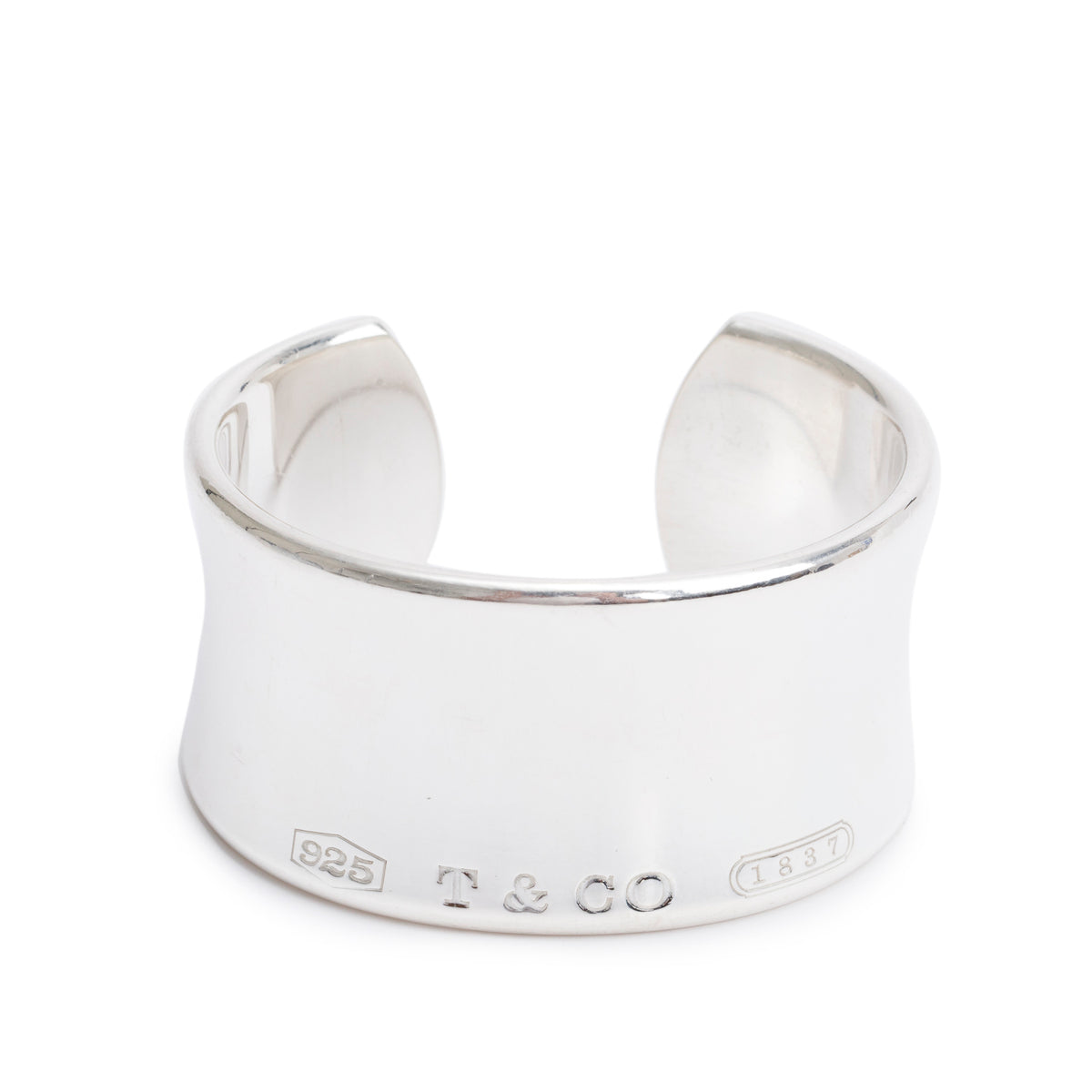 Tiffany & Co. Sterling Silver 1837 Wide Cuff Bracelet – OLIVER'S