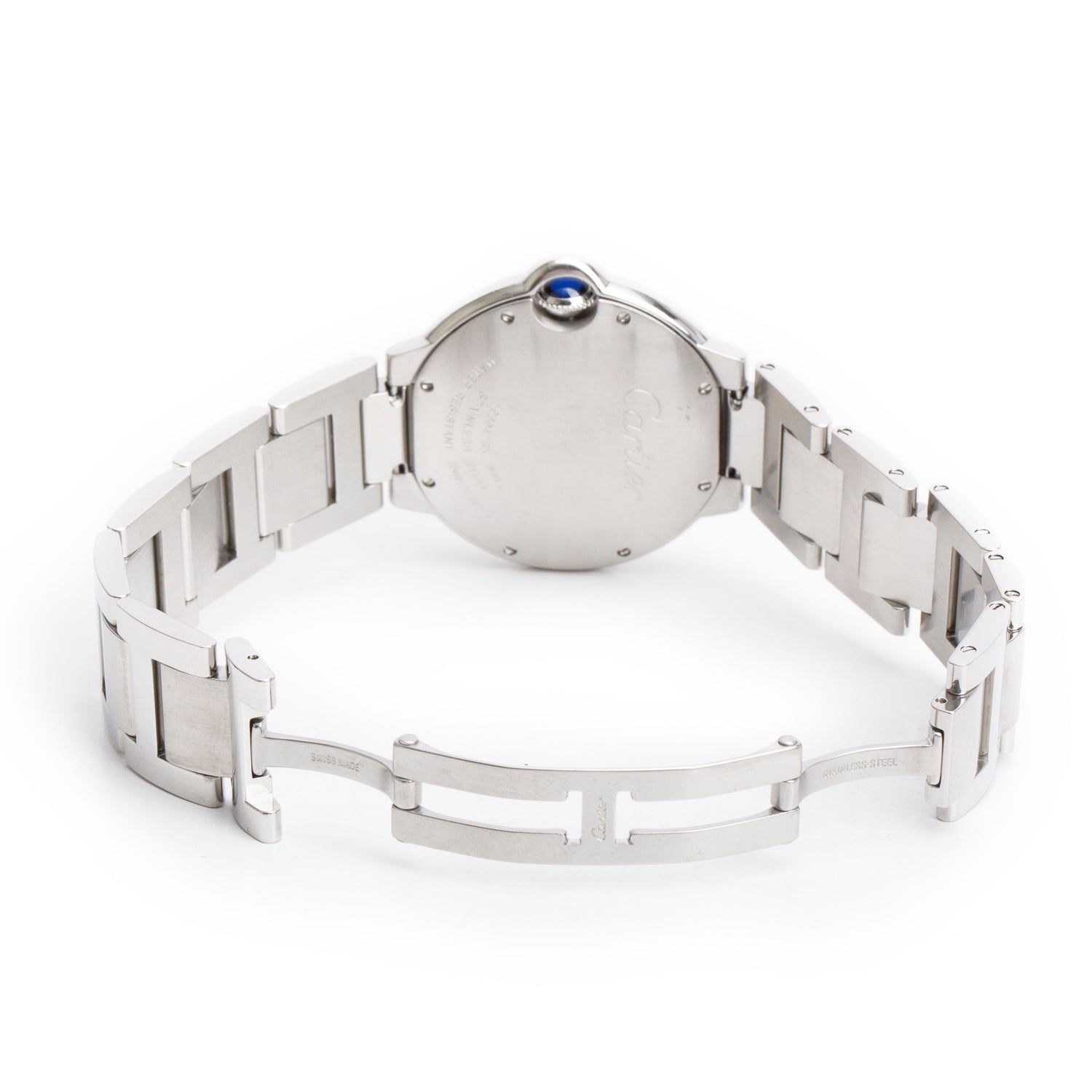 Cartier Stainless Steel Ballon Bleu de Cartier 36 MM Automatic Watch 3 ...