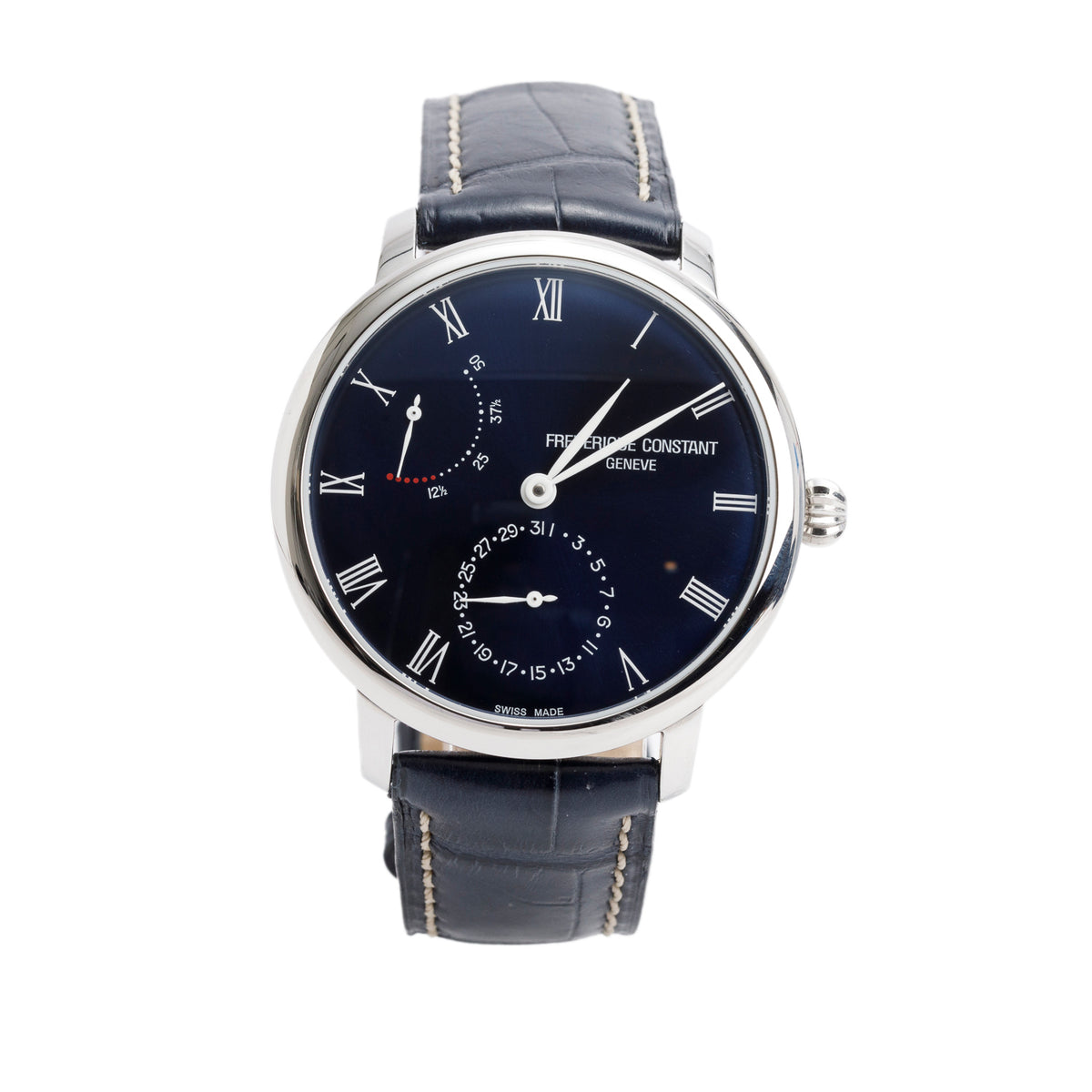 Frederique Constant 2024 Stainless Steel Slimline Power Reserve 40 MM ...
