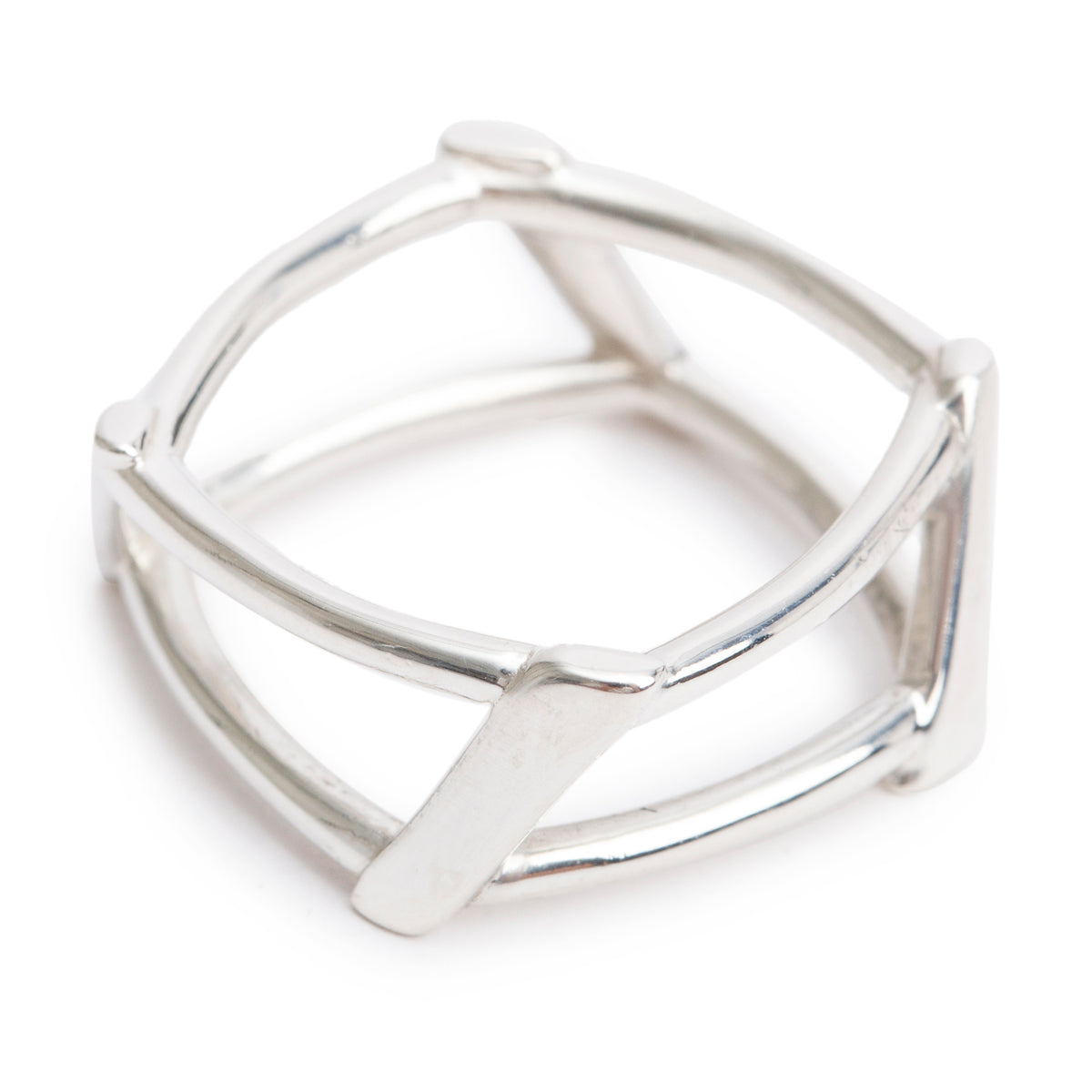 Tiffany & Co. Frank Gehry Sterling Silver Open Torque Ring, Size 5 ...