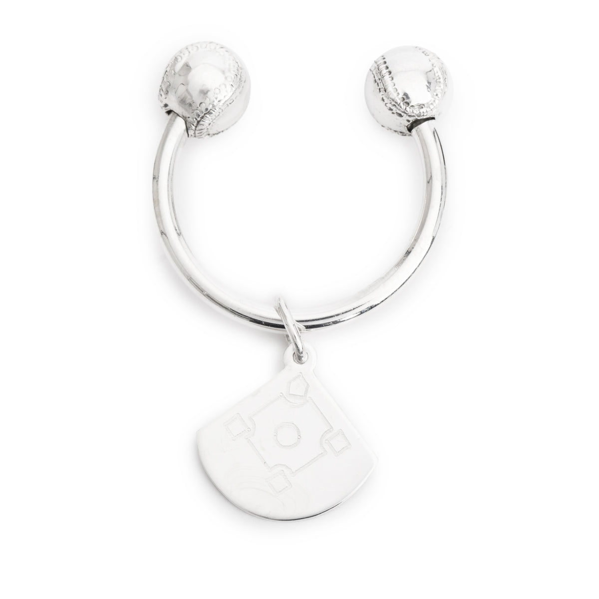 Tiffany & Co. Sterling Silver Baseball Ball Key Ring – OLIVER'S