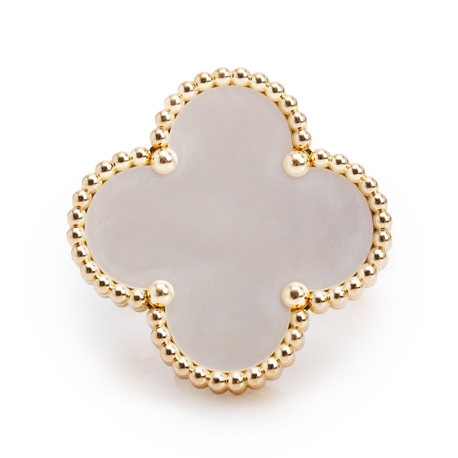 Van Cleef & Arpels 2025 18k Yellow Gold Magic Alhambra Mother of Pearl ...
