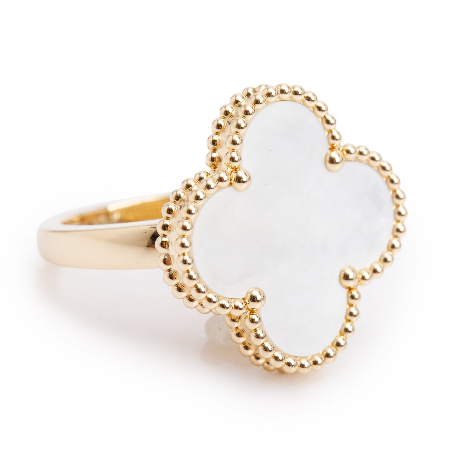 Van Cleef & Arpels 2025 18k Yellow Gold Magic Alhambra Mother of Pearl ...