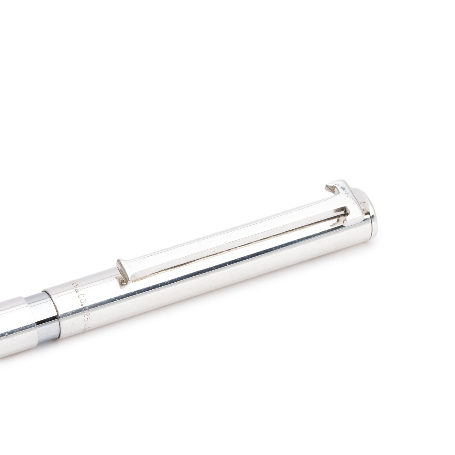 Tiffany & Co. Sterling Silver T-Clip Ballpoint Pen – OLIVER'S