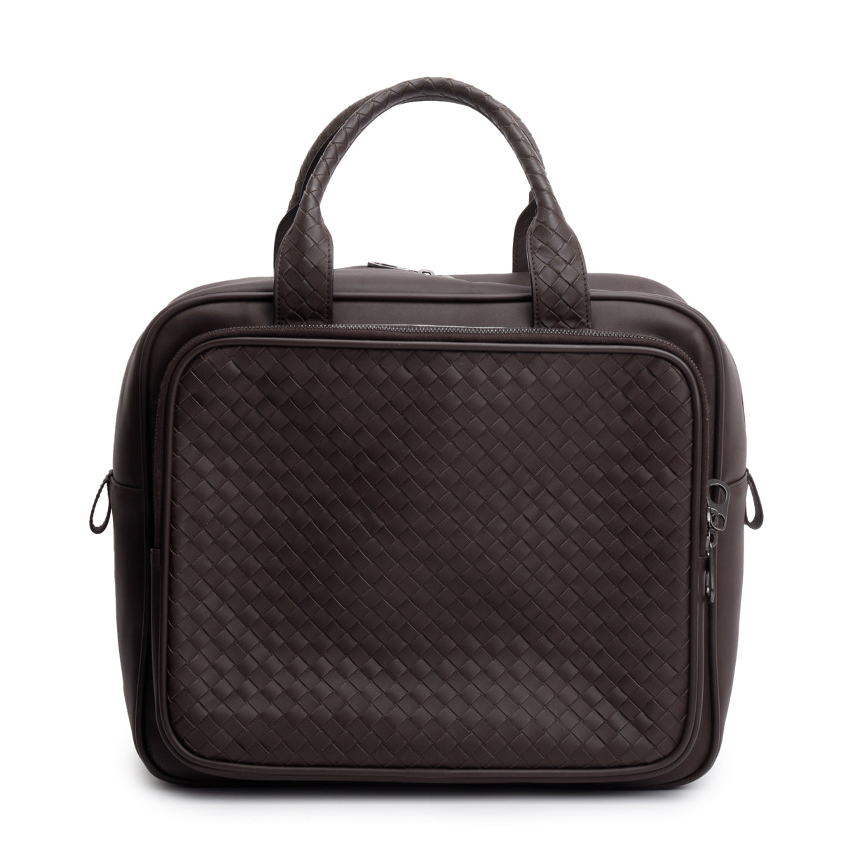 Bottega Veneta Brown intrecciato Leather Top Handle Briefcase – OLIVER'S