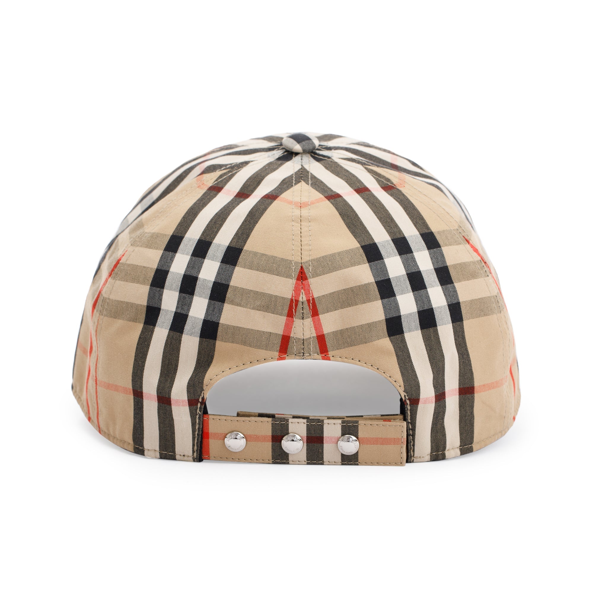 Burberry Beige Monogram Motif Vintage Check Cotton Baseball Cap, M 57 – Oliver Jewellery