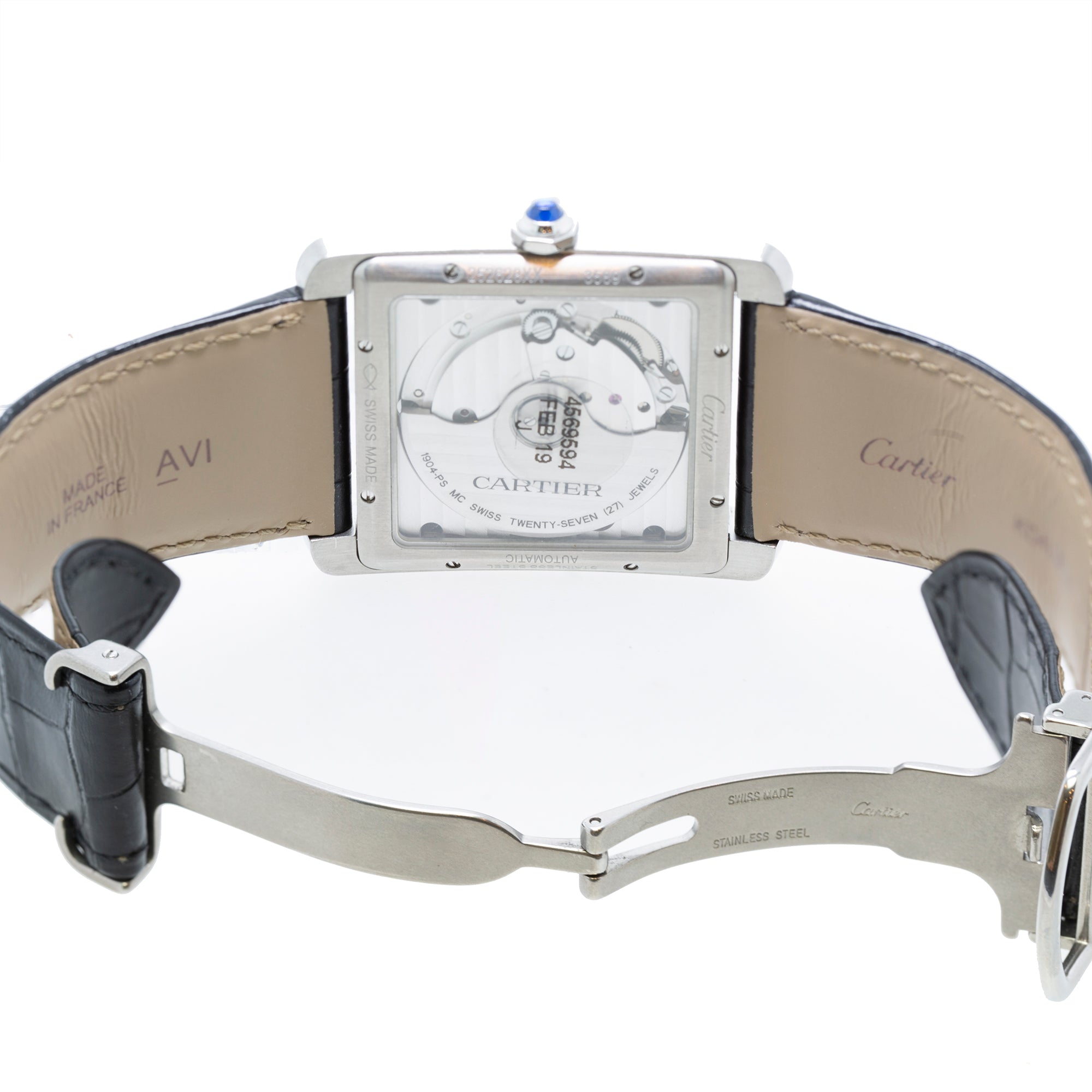Cartier Tank MC Automatic Watch w/ Box – Oliver Jewellery