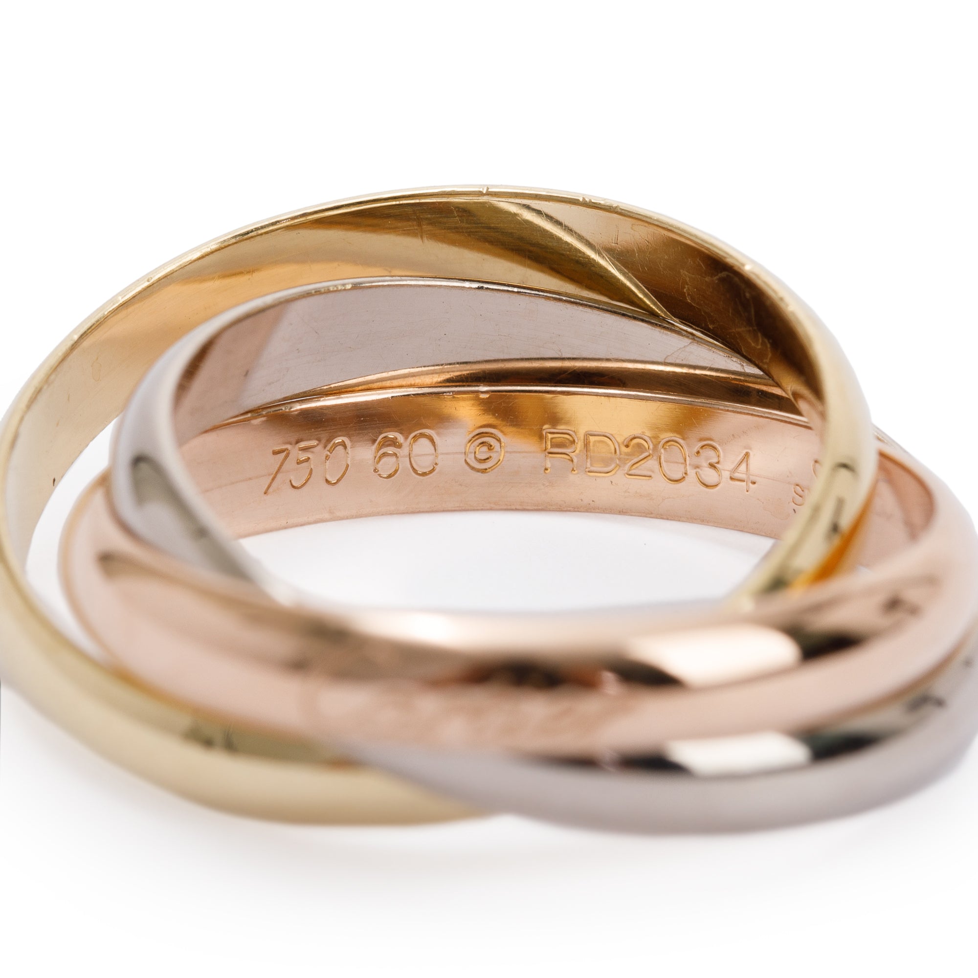 Cartier Trinity Rolling Ring – OLIVER'S