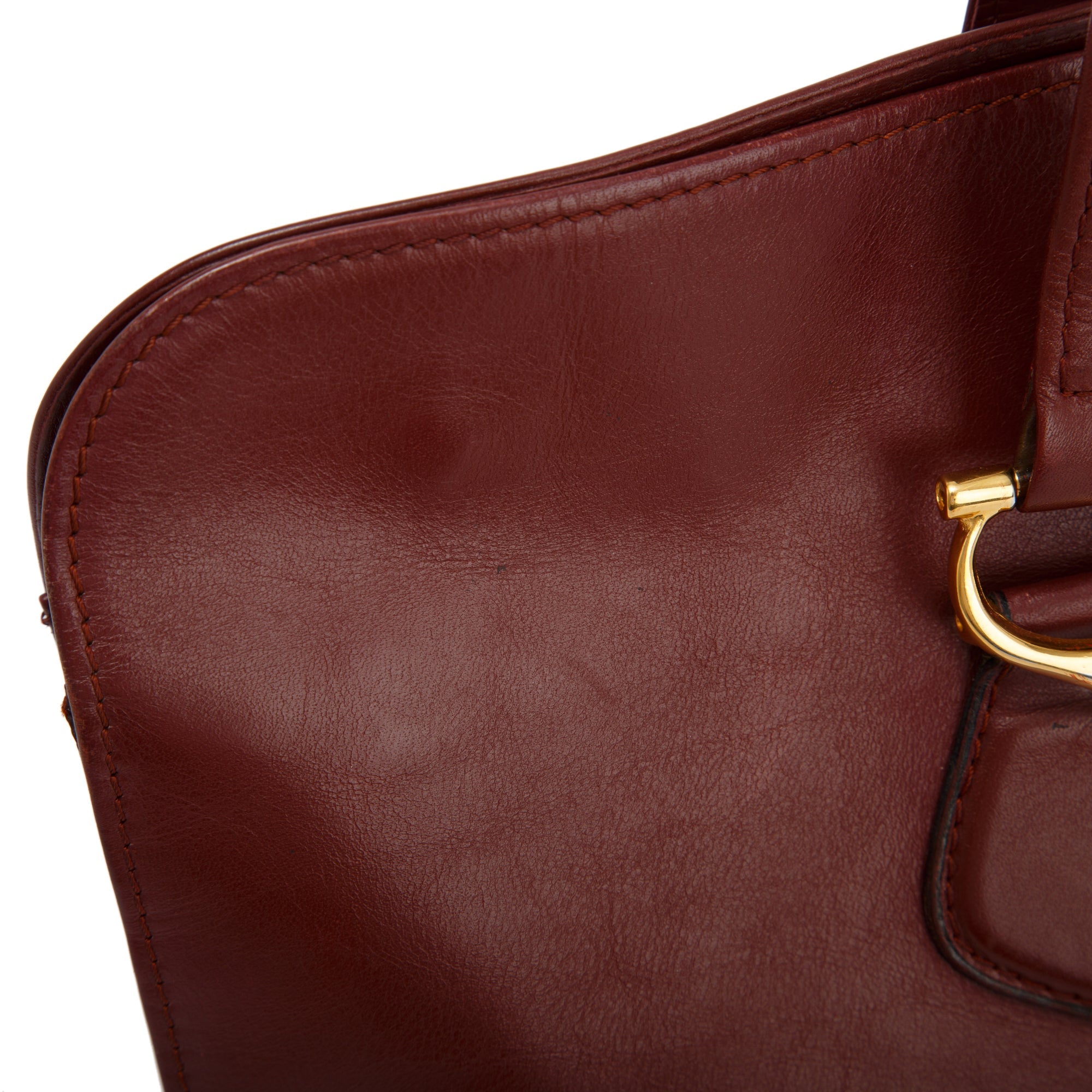 Cartier Vintage Must De Cartier Leather Tote Bag – OLIVER'S
