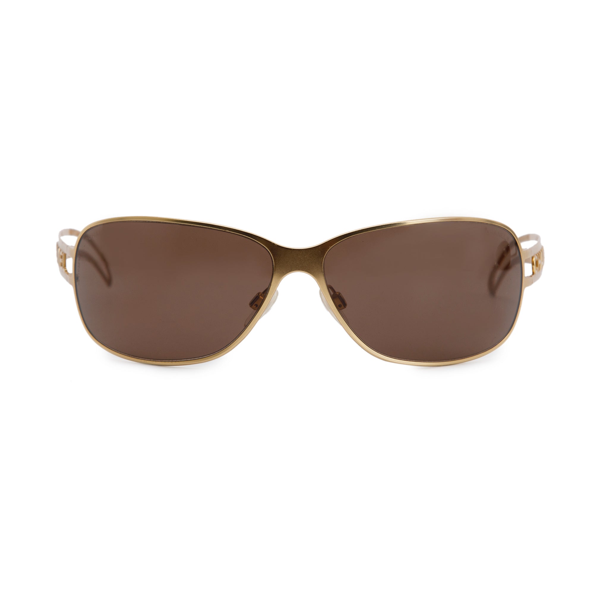 Chanel 4149 Metallic Gold Sunglasses w/ Case – OLIVER'S