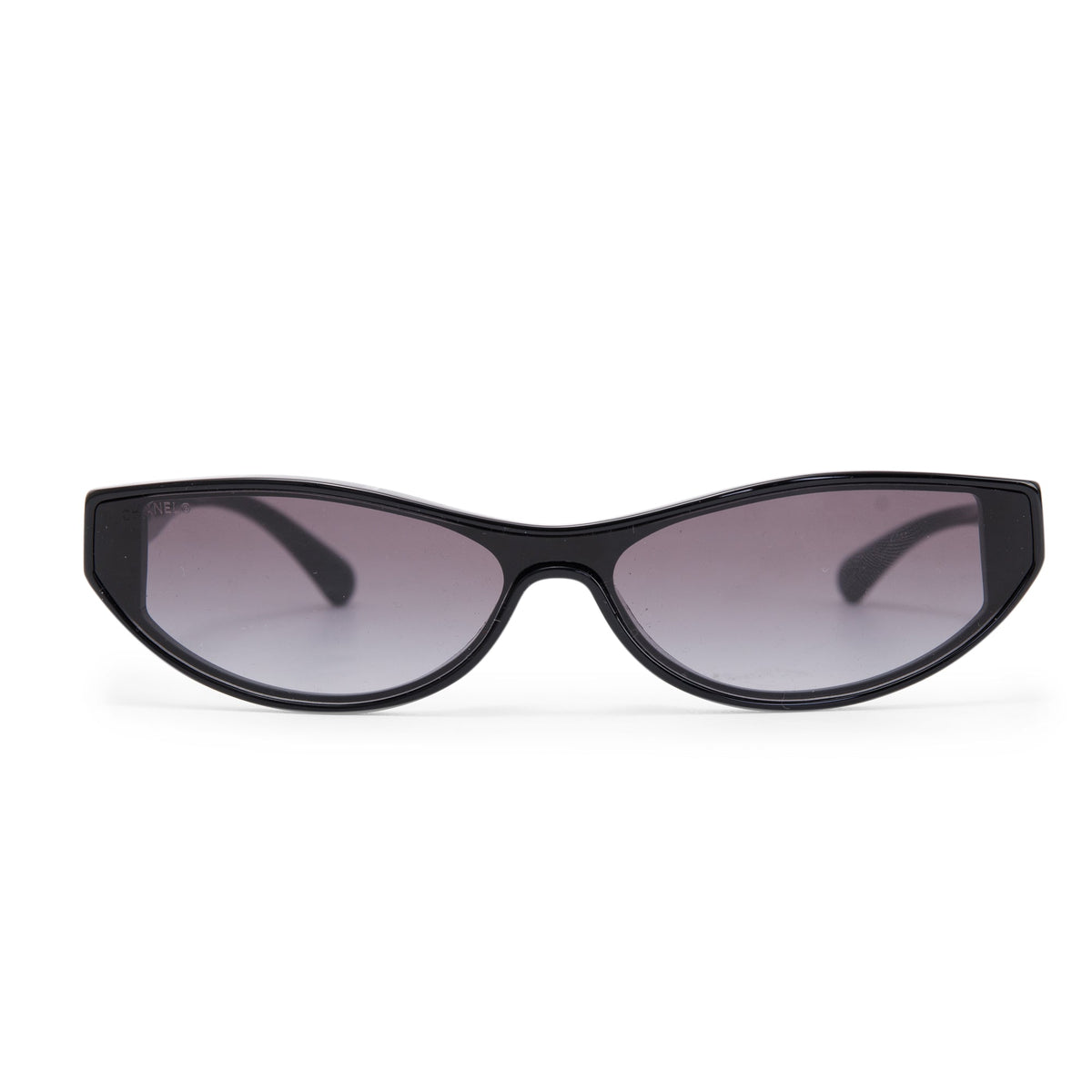 Chanel 5415-A CC Logo Oval Sunglasses w/ Box & Case – OLIVER'S