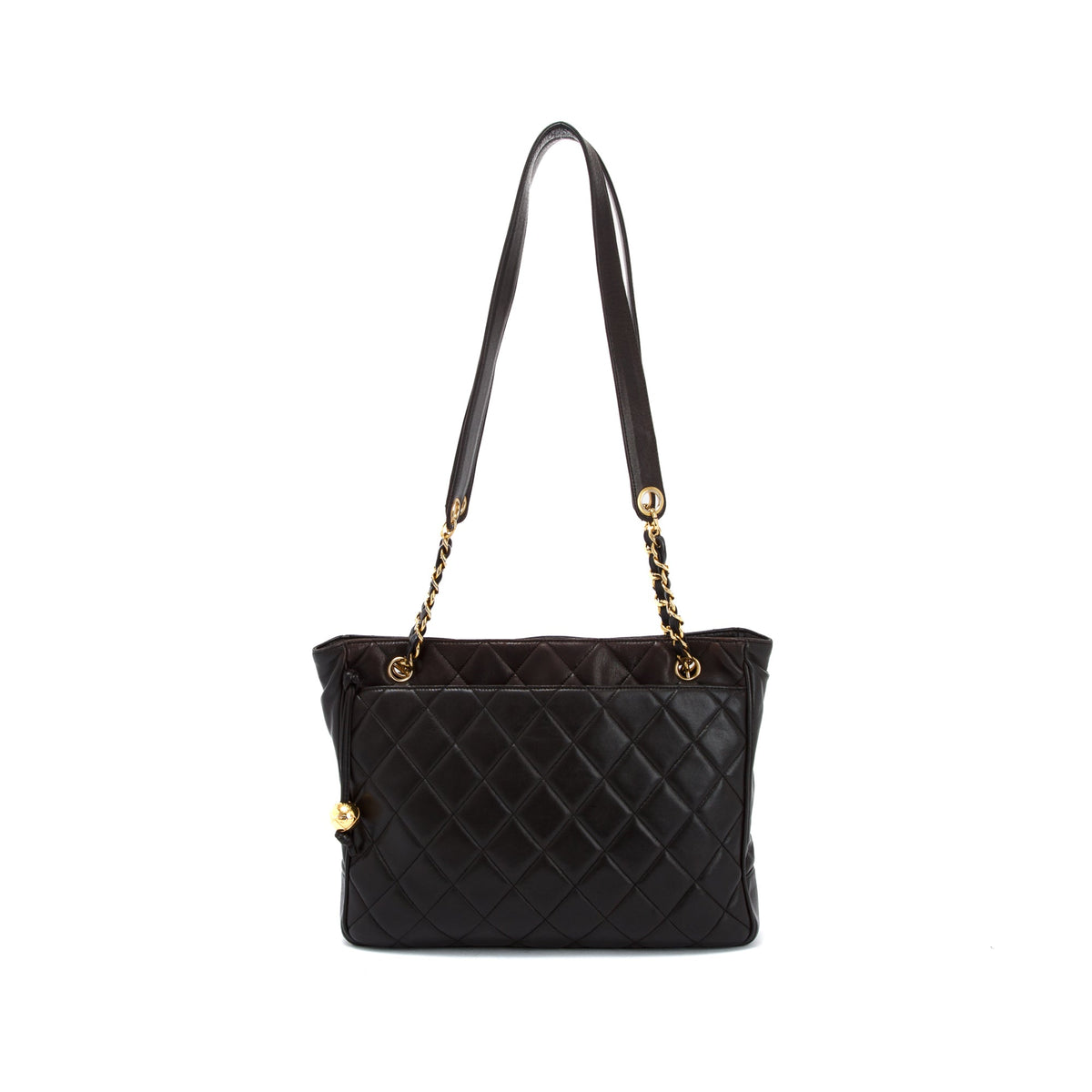 Chanel Vintage Quilted Leather Tote – OLIVER'S