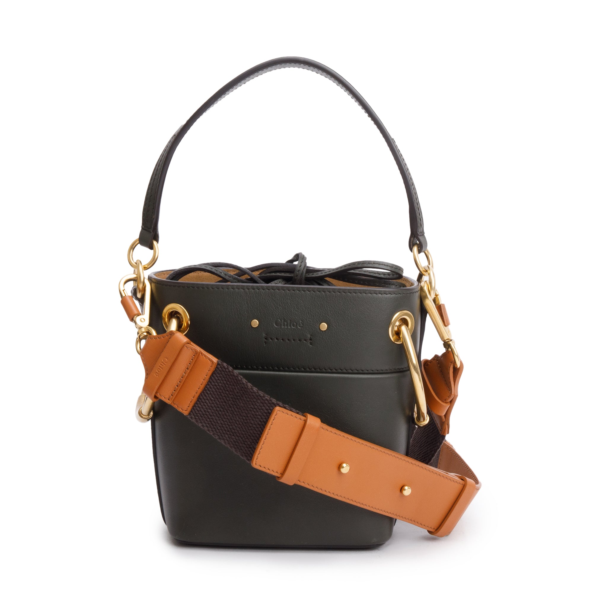 Chloe Forest Green Calfskin Leather Mini Roy w/ Strap – OLIVER'S