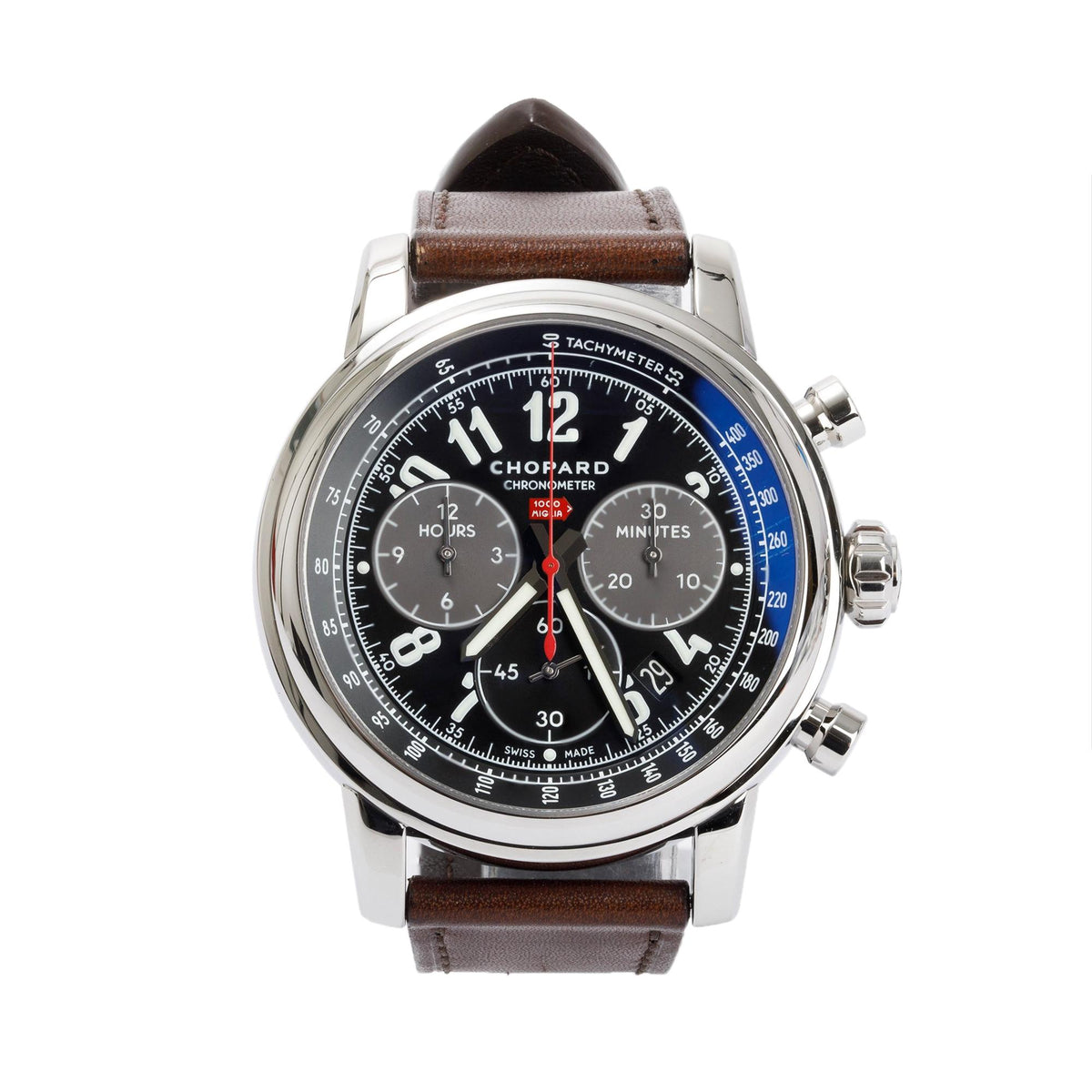 Chopard Limited Edition Stainless Steel Mille Miglia Chronograph 46 MM ...