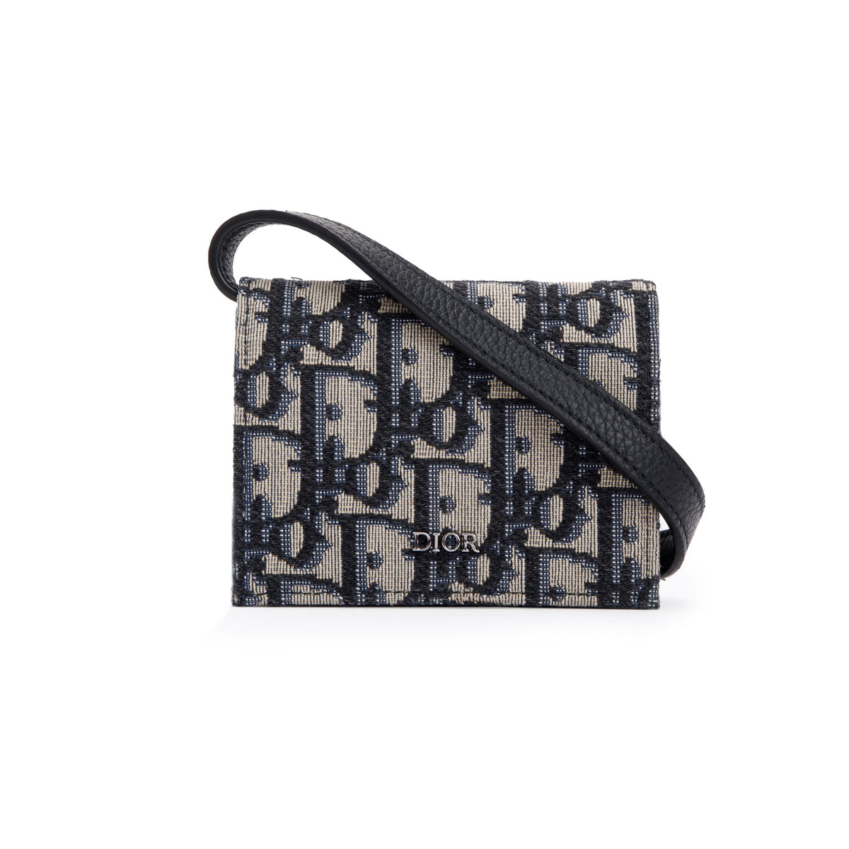 Christian Dior 2021 Oblique Jacquard Nano Flap Card Case w/ Box – OLIVER'S
