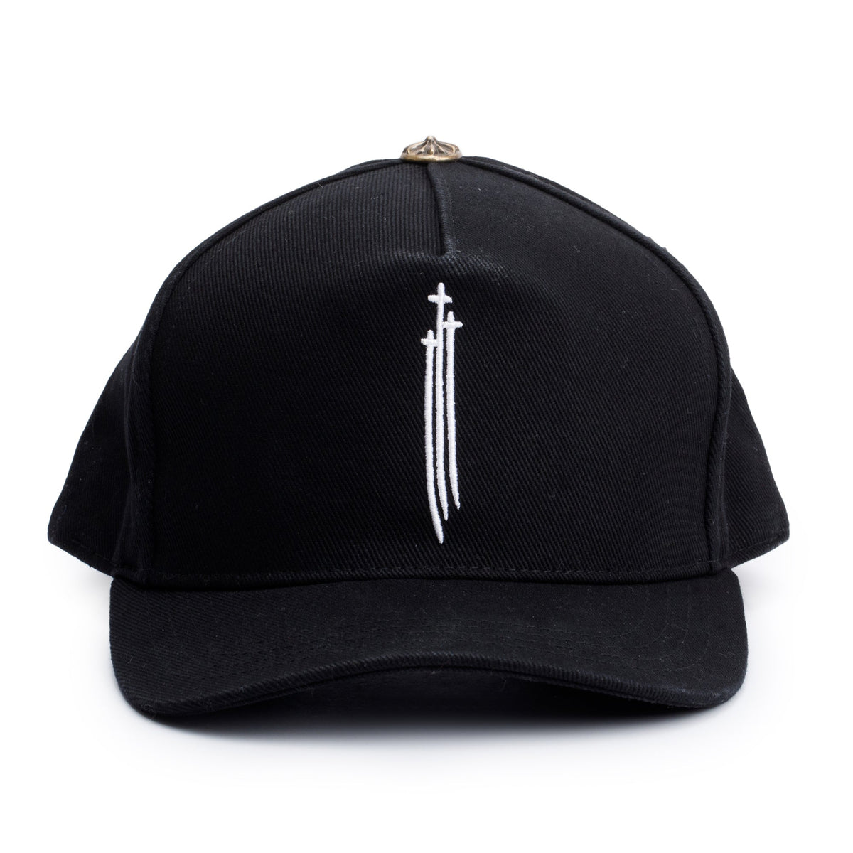 Chrome Hearts Black Canvas 'RS3' Baseball Hat – OLIVER'S