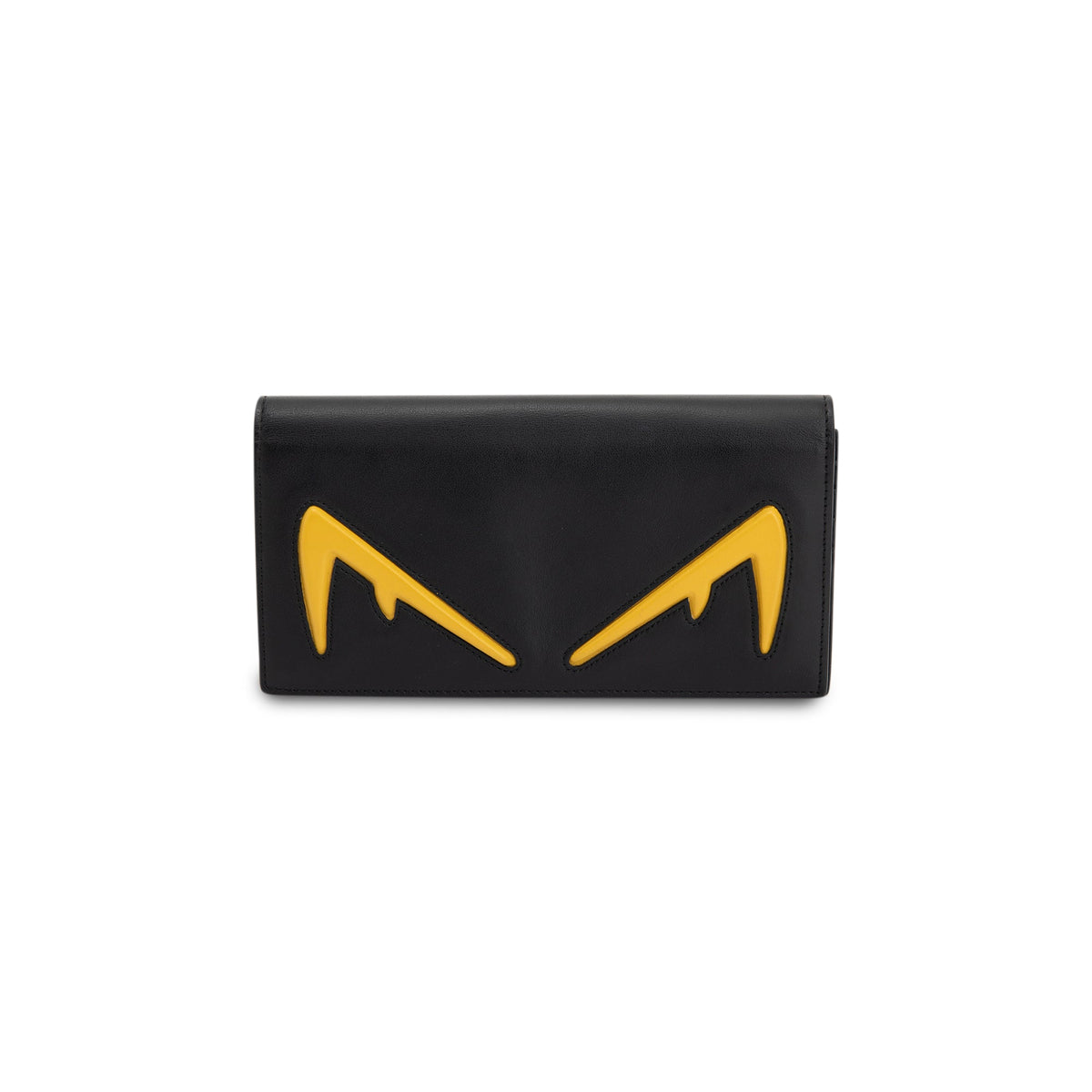 Fendi Monster Motif Leather Continental Wallet – OLIVER'S