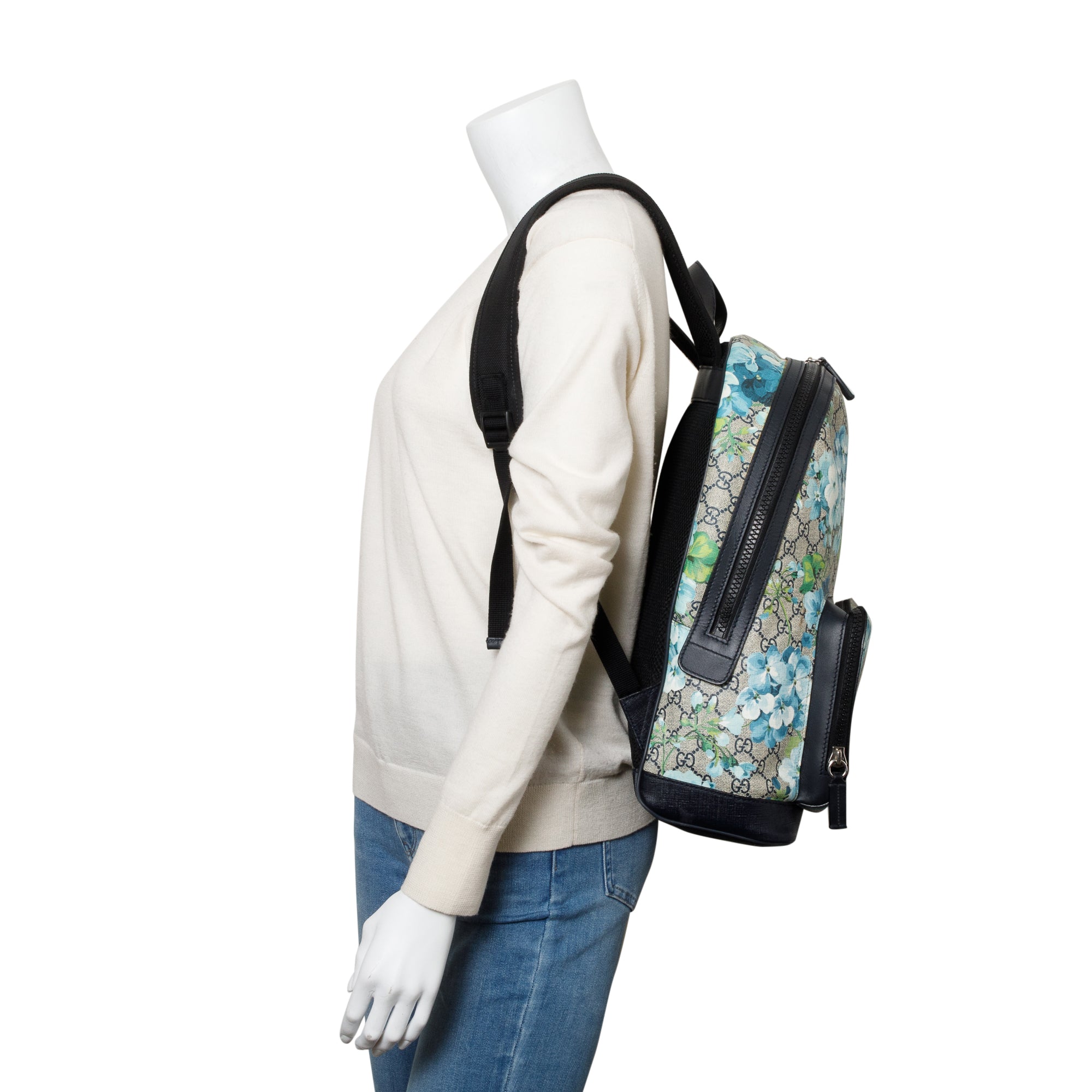 Gucci GG Supreme Blooms Eden Backpack – OLIVER'S
