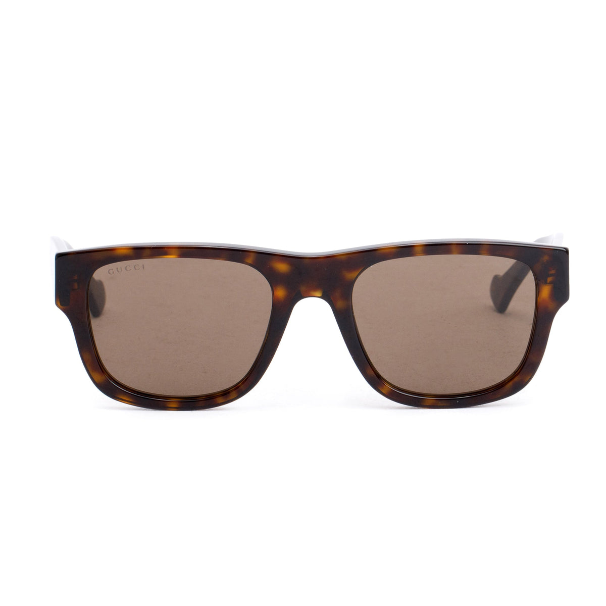 Gucci GG1427S Havana Acetate Square Sunglasses – OLIVER'S