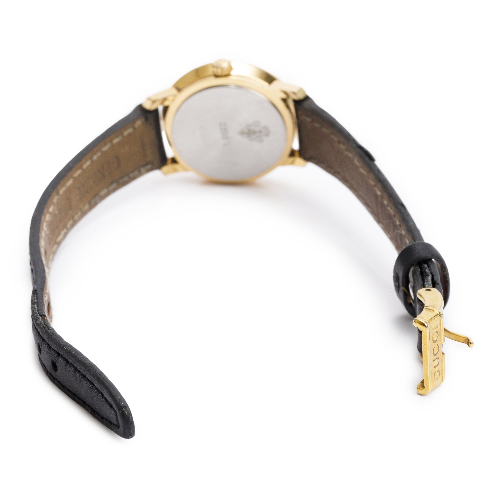 Gucci Gold-Plated Stainless Steel 2200L Series 25 MM Watch – OLIVER'S
