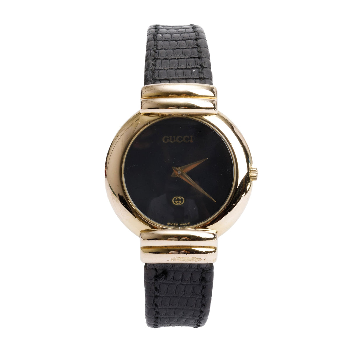 Gucci Gold-Plated Stainless Steel 5300 Series 33 MM Watch w/ Box ...