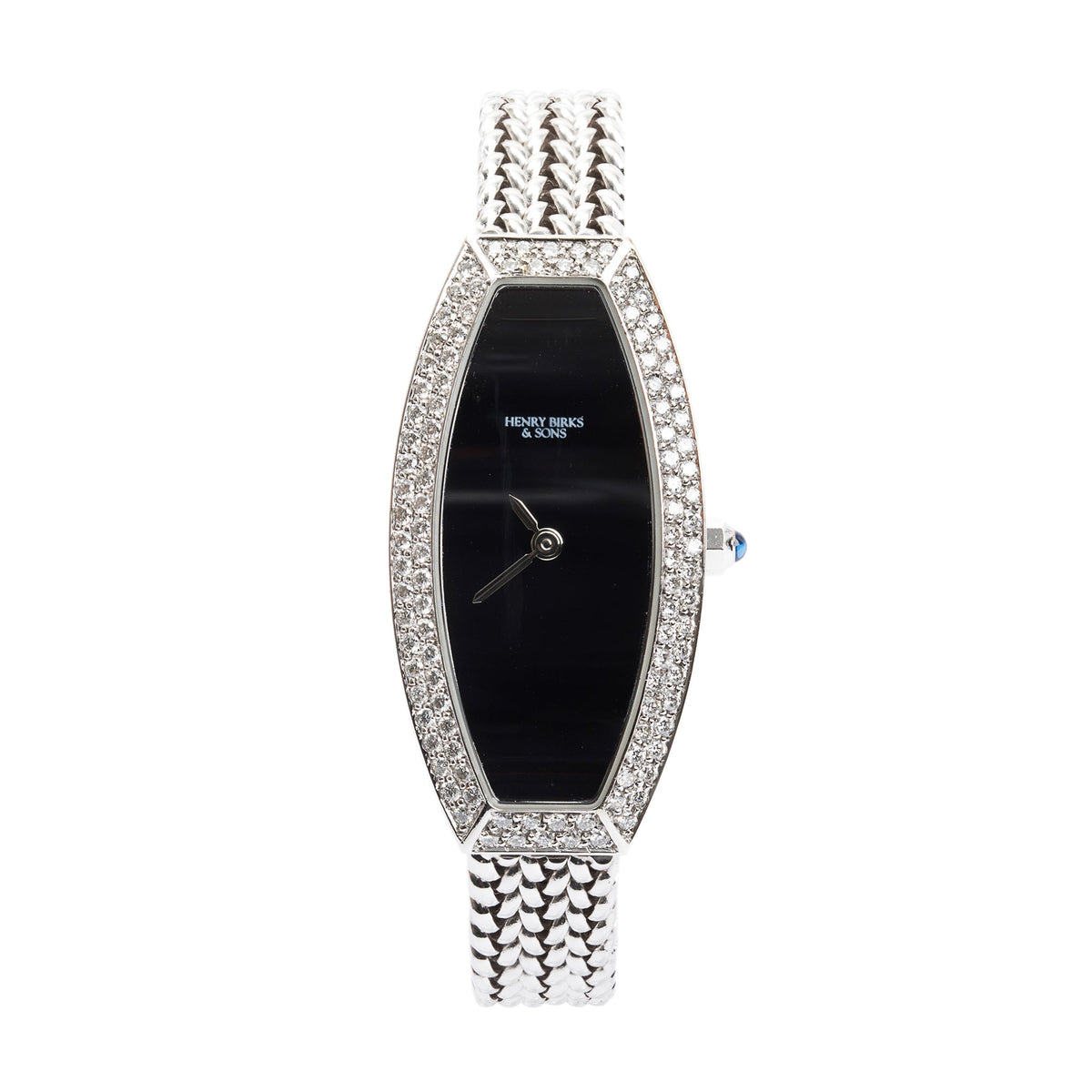 Henry Birks & Sons 18k White Gold Diamond Watch – OLIVER'S