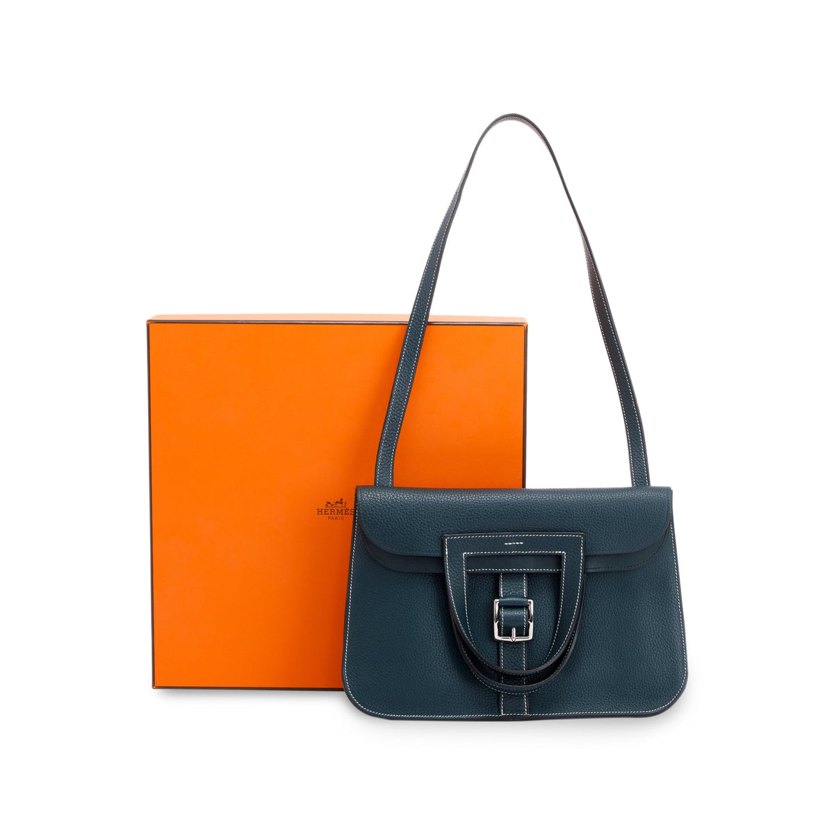 Hermes Taurillon Clemence Halzan 31 w/ Box – Oliver Jewellery