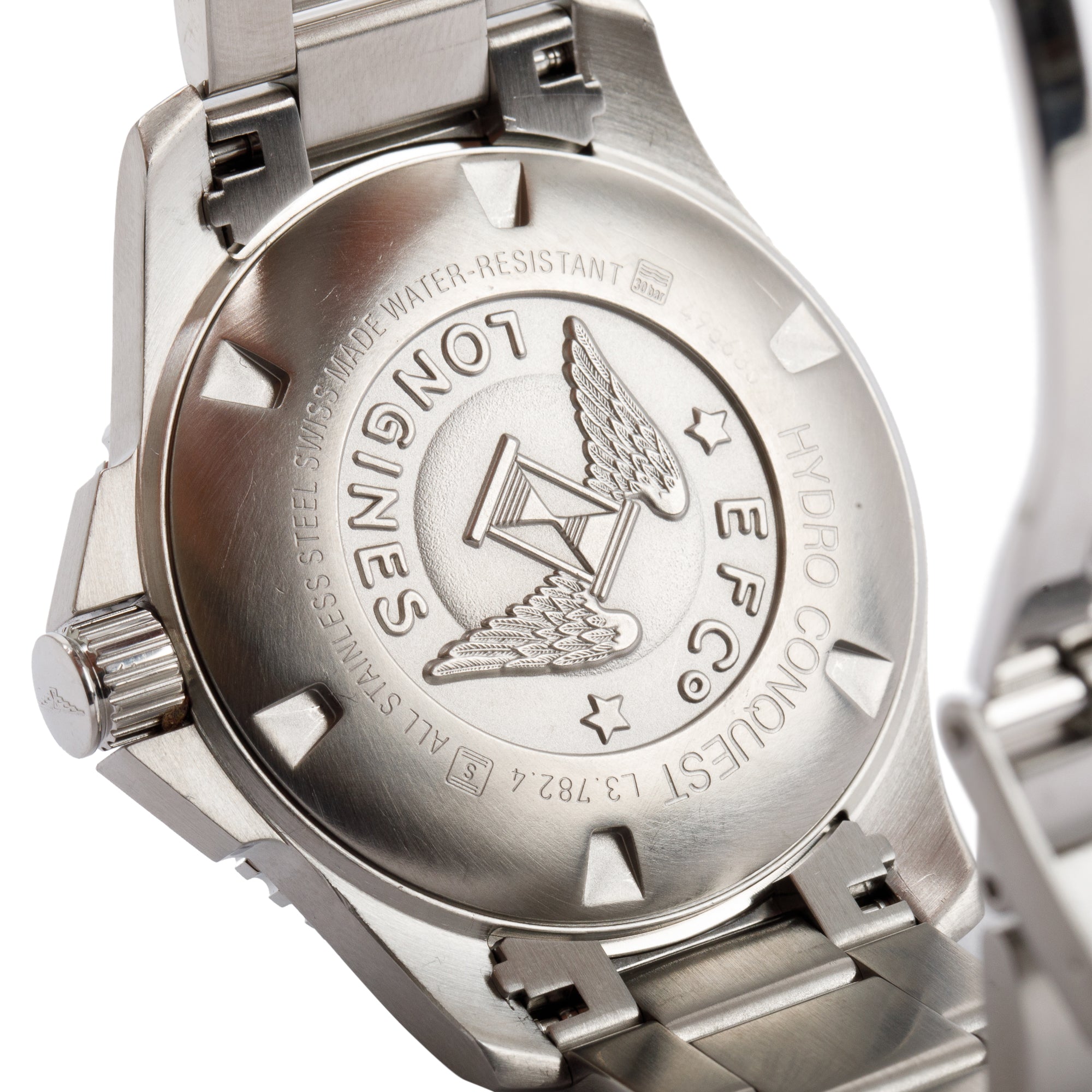 Longines Stainless Steel HydroConquest 43 MM Automatic Watch – OLIVER'S