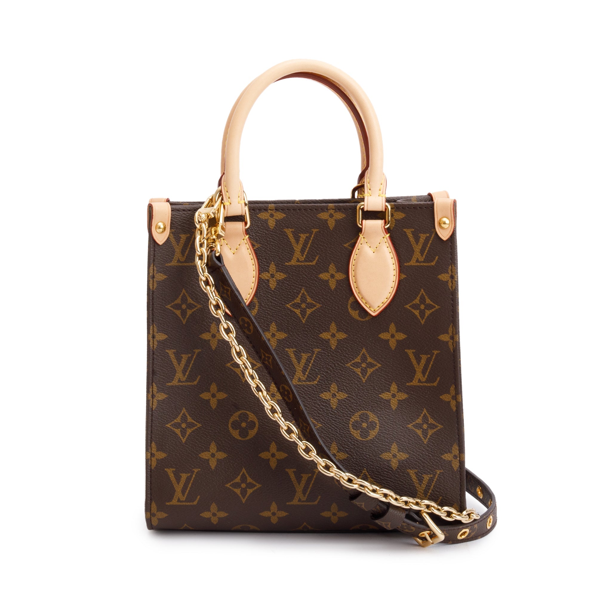 Louis Vuitton 2021 Monogram Sac Plat BB w/ Strap, Box & Receipt – OLIVER'S