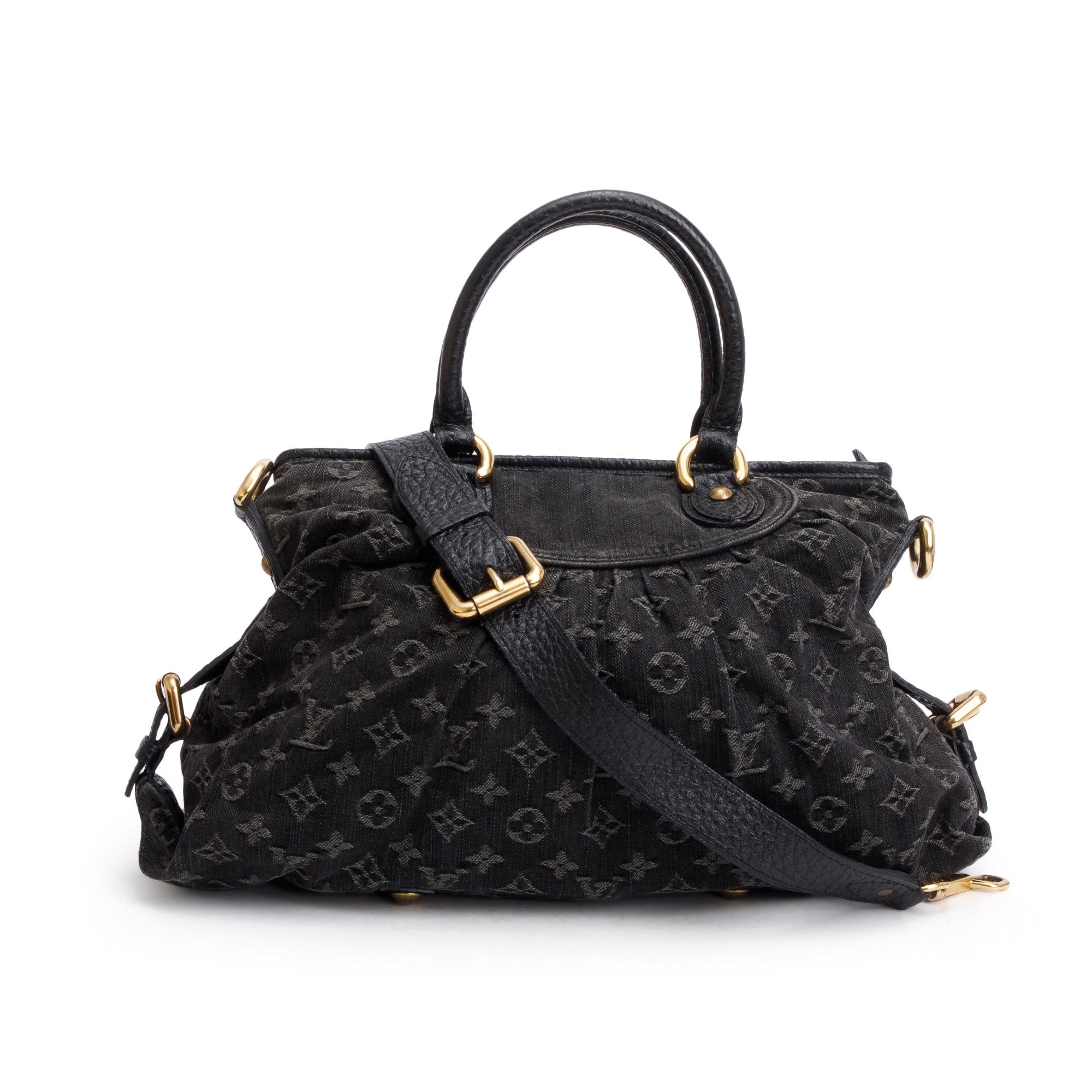Louis Vuitton Black Monogram Denim Neo Cabby – Oliver Jewellery