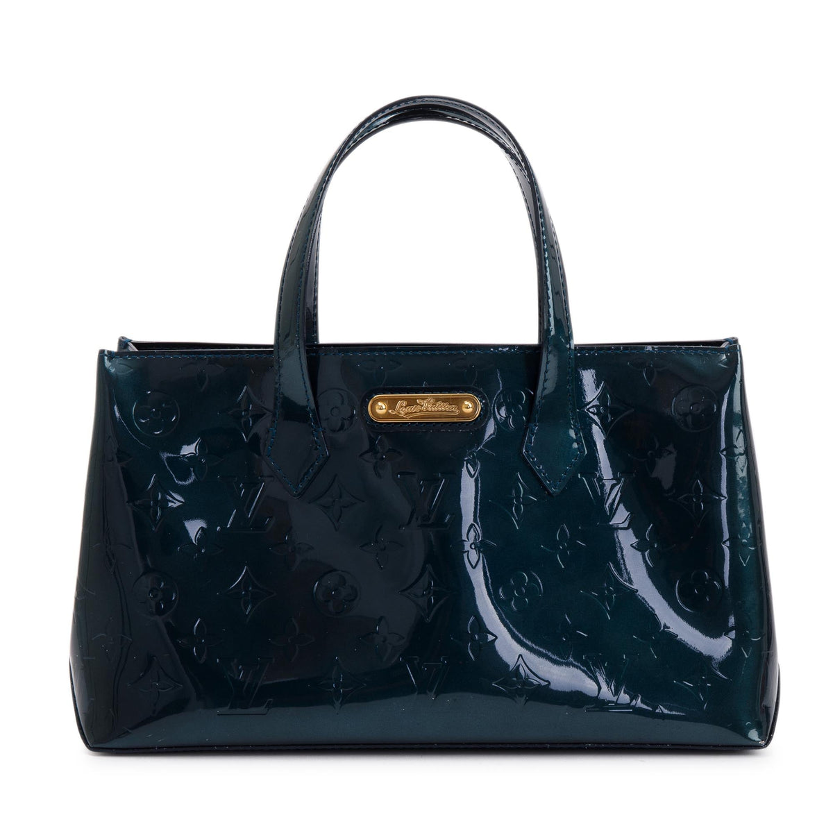 Louis Vuitton Green Monogram Vernis Wilshire PM – Oliver Jewellery