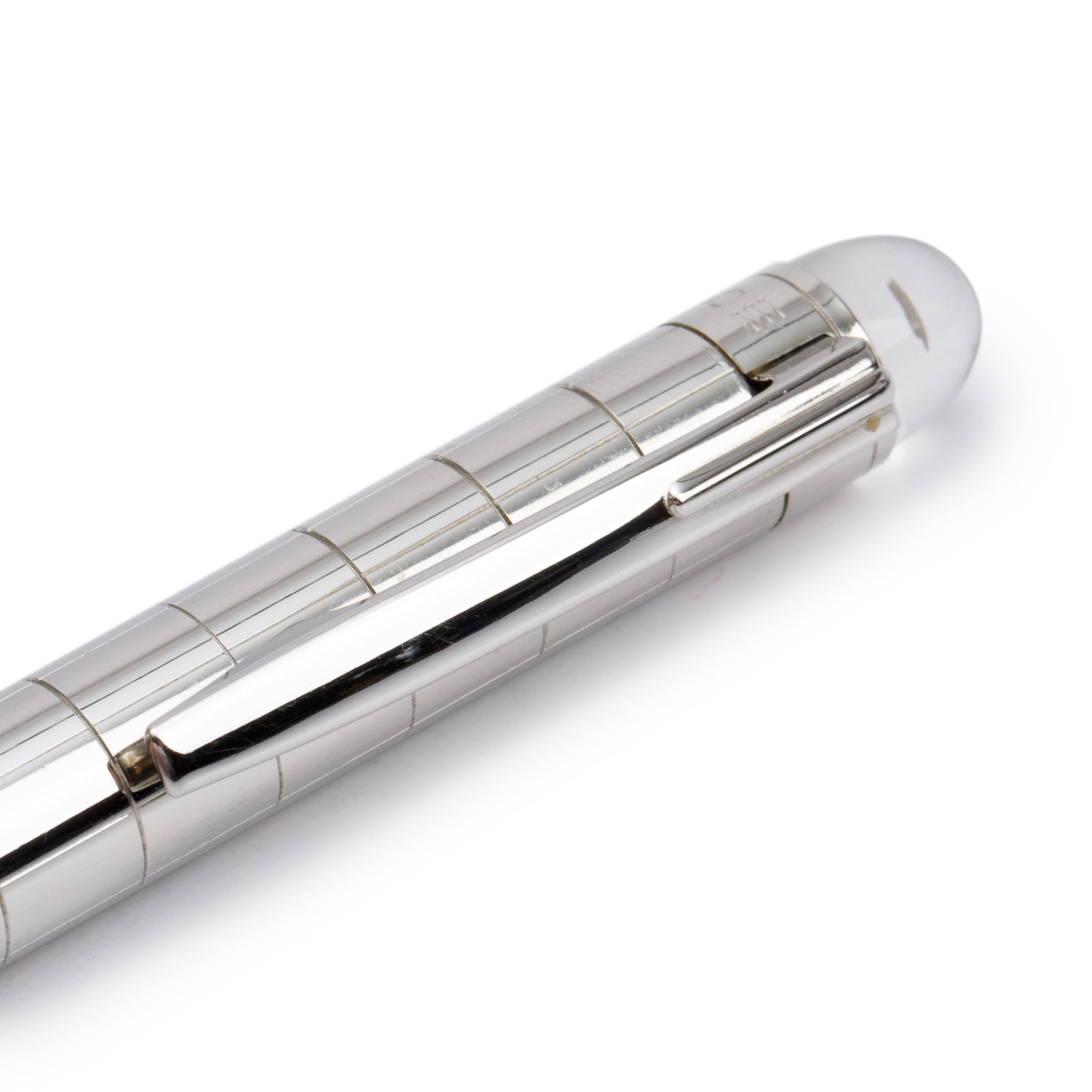 Montblanc Platinum Coated StarWalker Grid Ballpoint Pen – OLIVER'S