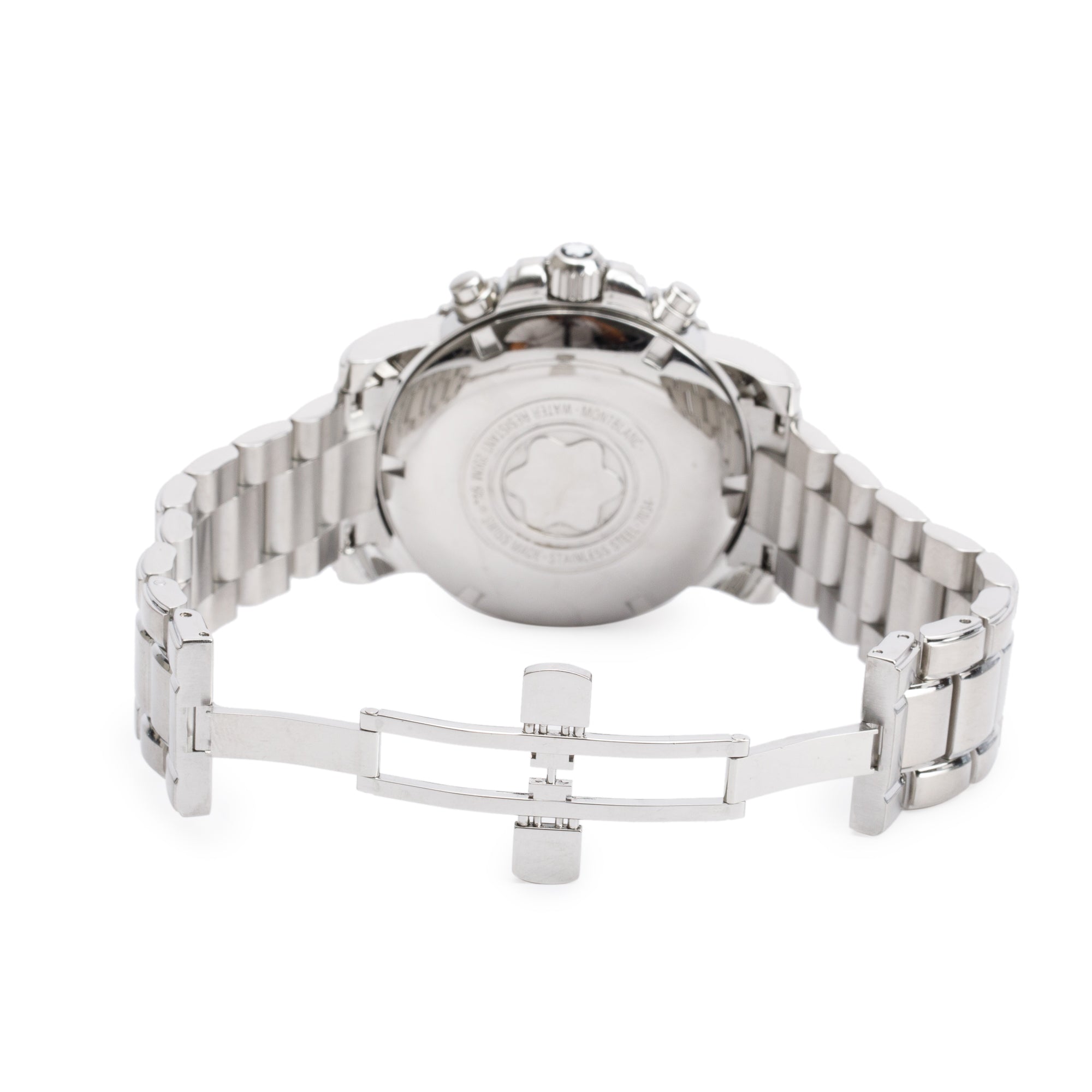 Montblanc Stainless Steel Sport 41 MM Chronograph Automatic Watch ...