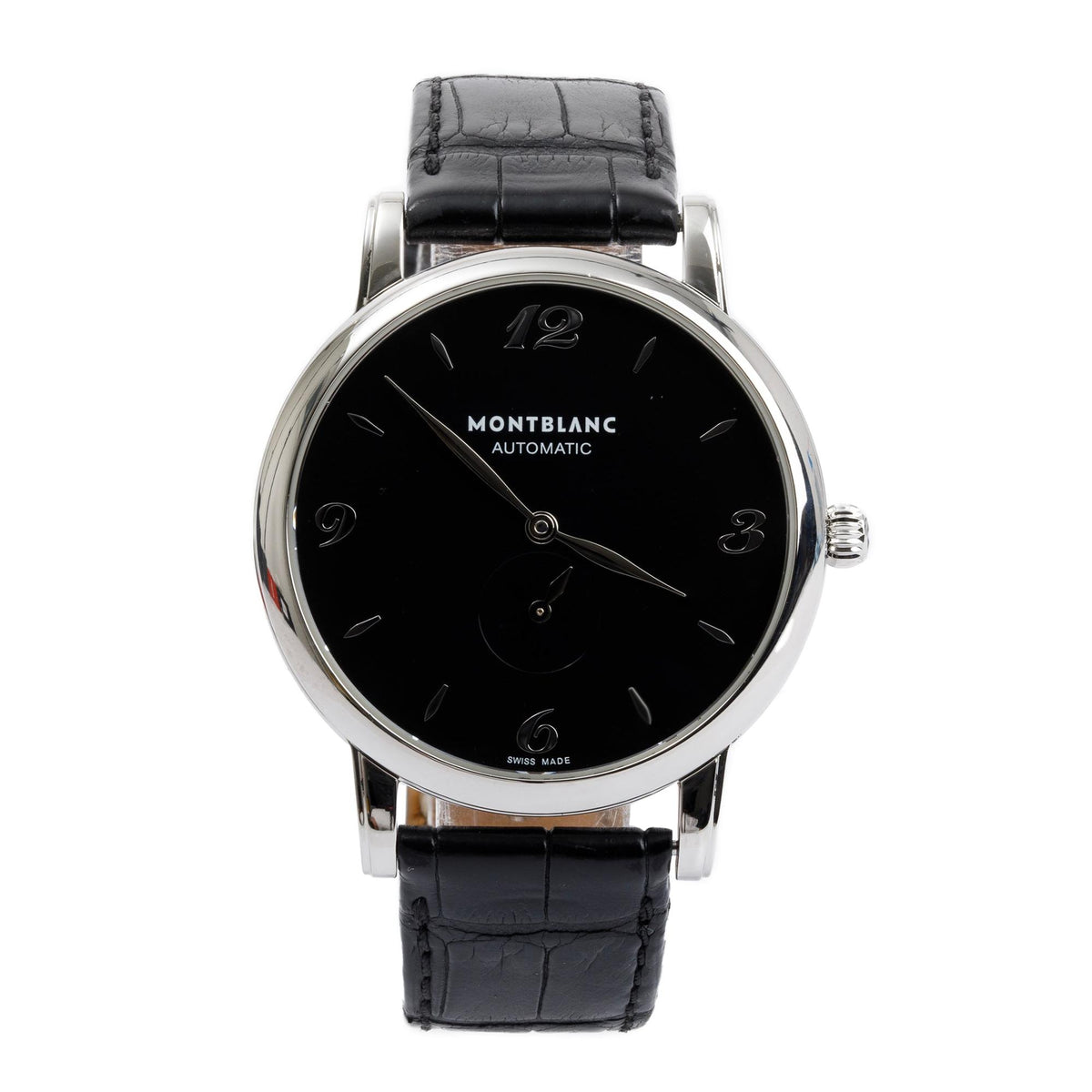 Montblanc Stainless Steel Star Classique 39 MM Automatic Watch w/ Box ...