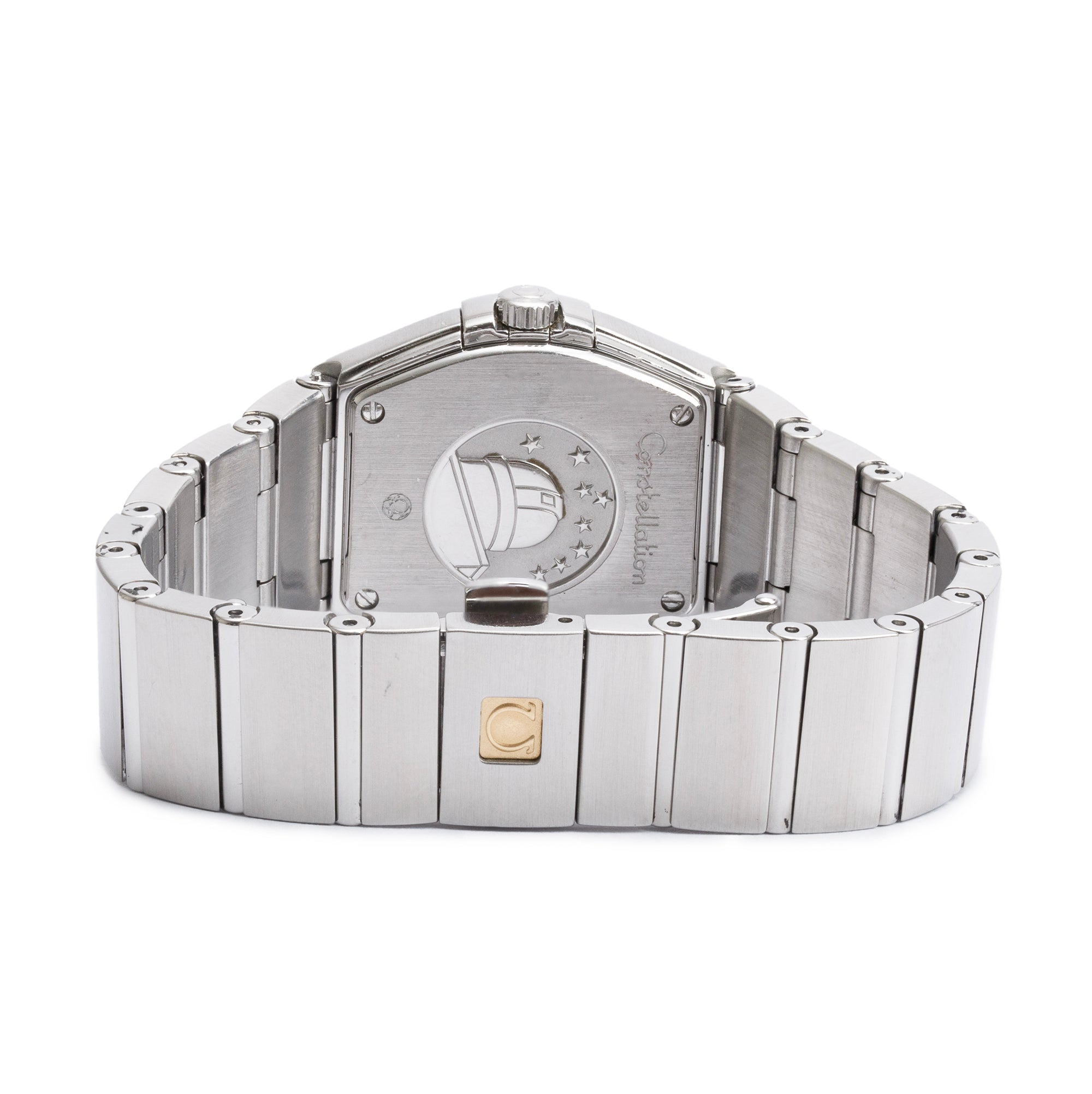 Omega Stainless Steel Diamond Dial Constellation 28 MM Watch – OLIVER'S