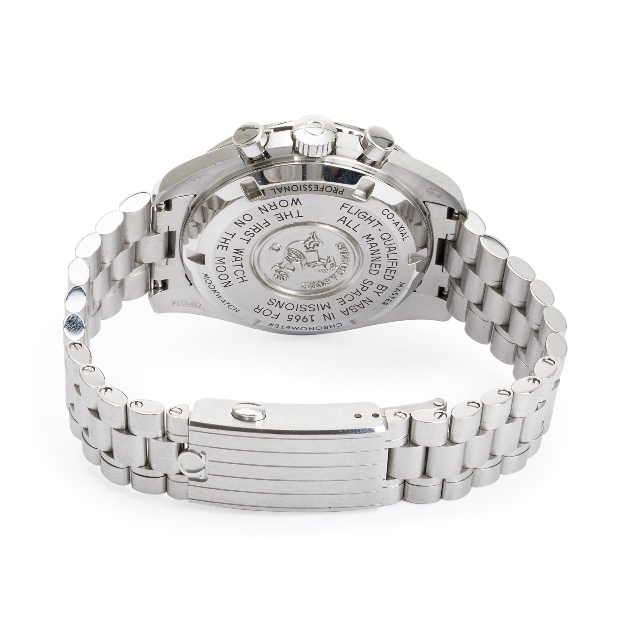 Omega Stainless Steel Speedmaster Moonwatch Professional Co-Axial Mast ...