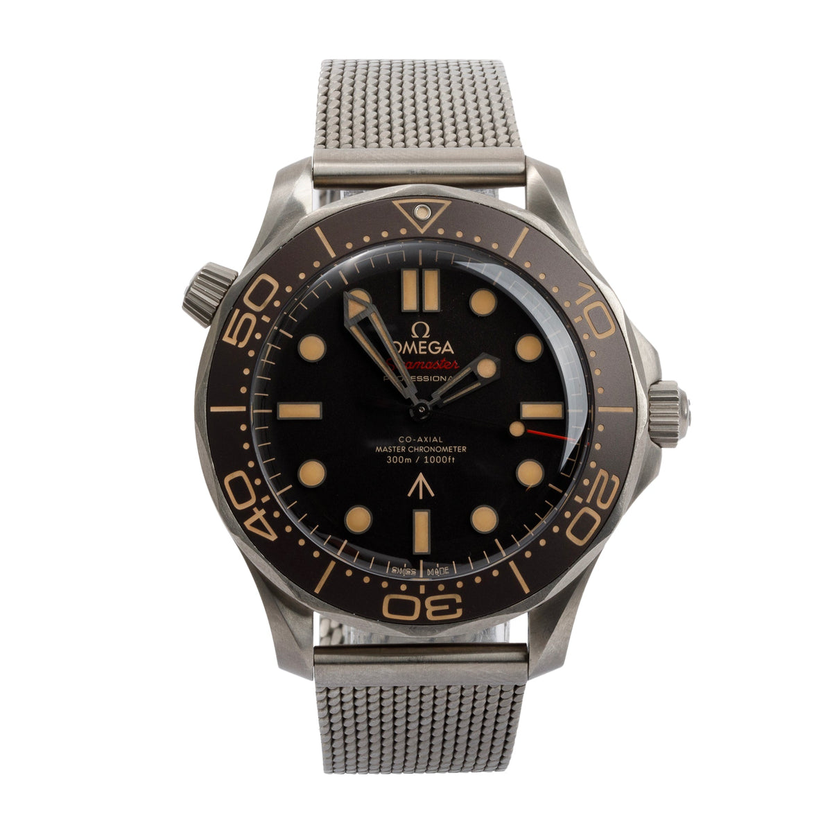 Omega Titanium 007 Editon Seamaster Diver 300M 42 MM Automatic Watch w ...